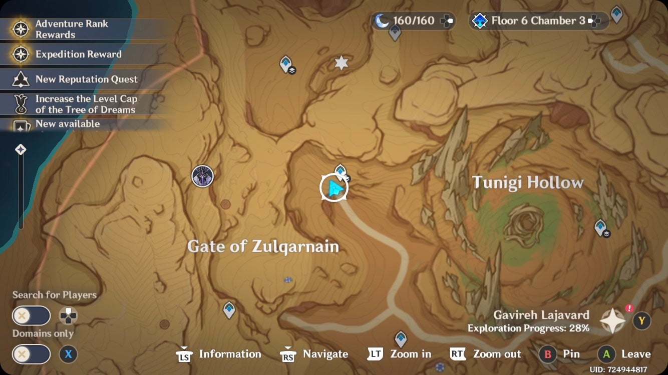 Genshin Impact Fravashi Tree locations for 'Pale Fire' quest ...