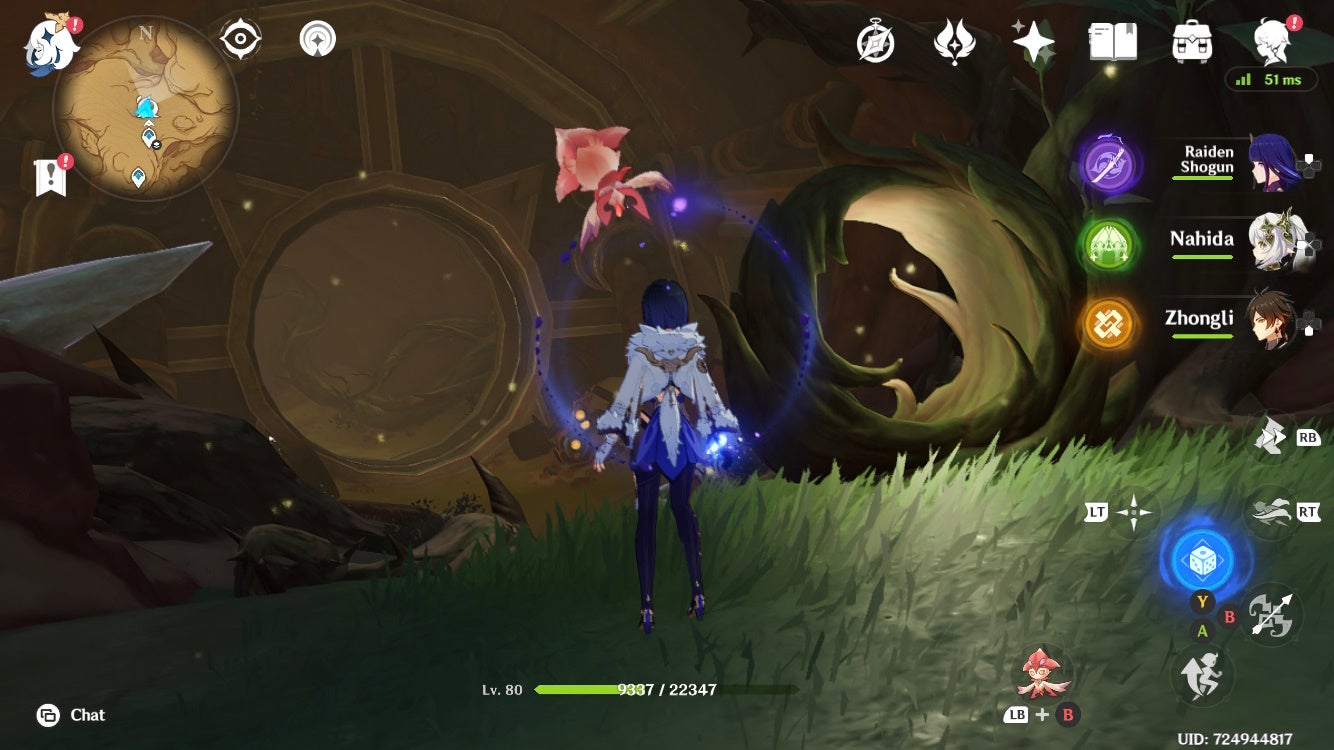 Genshin Impact Fravashi Tree locations for 'Pale Fire' quest ...