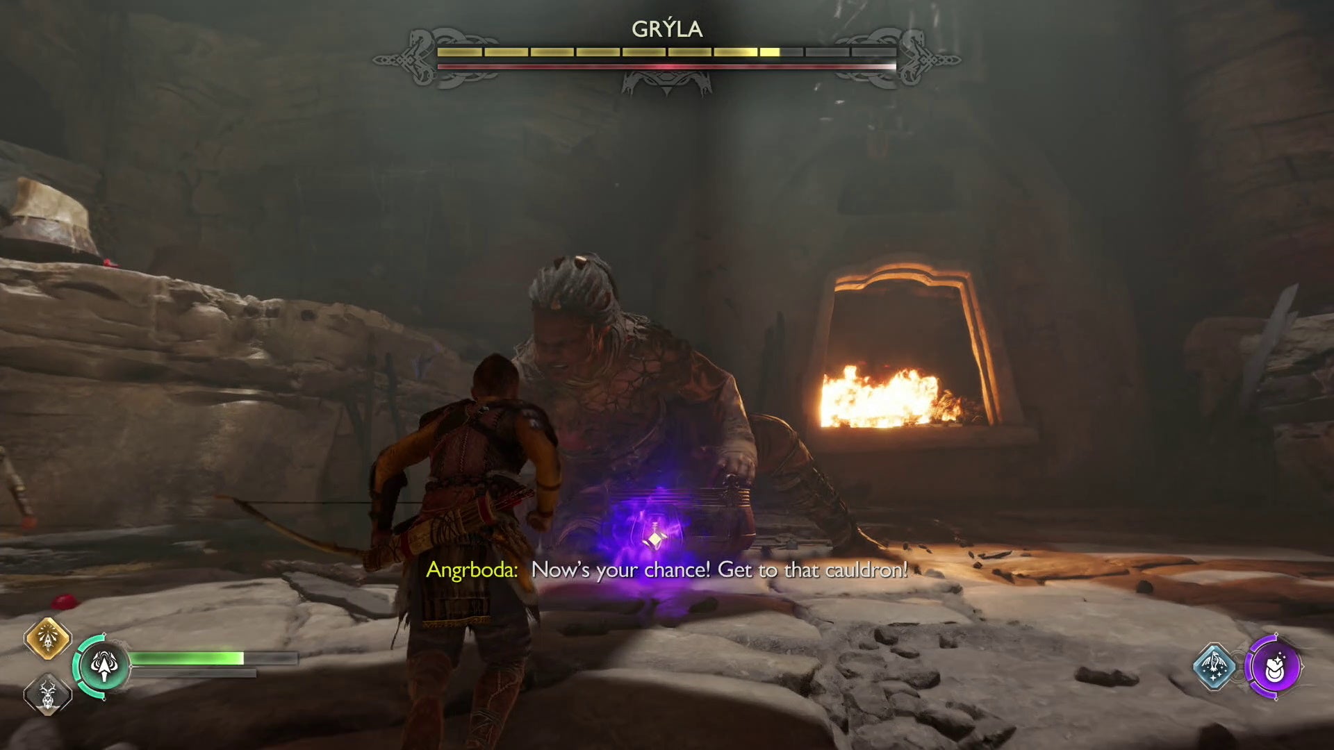 How to beat Gryla boss fight in God of War Ragnarök | Eurogamer.net