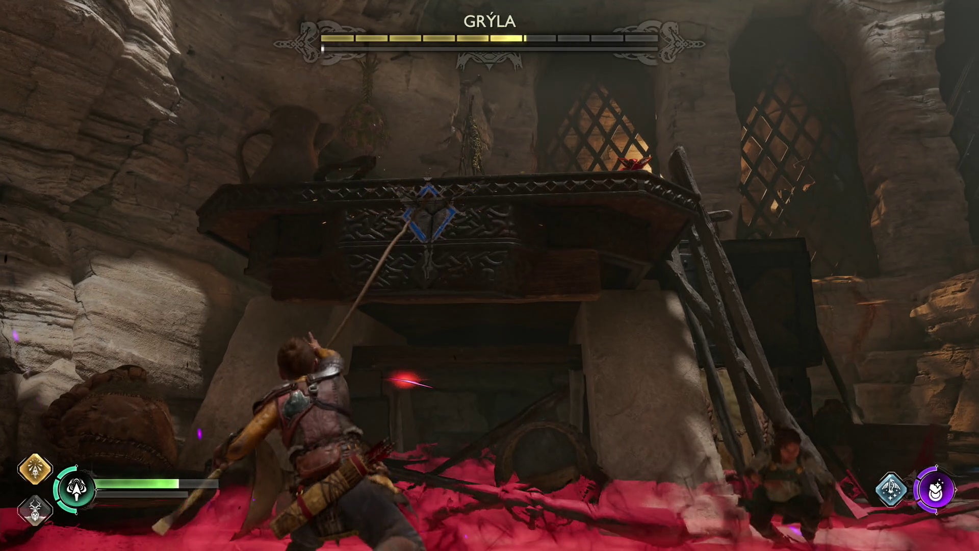 How to beat Gryla boss fight in God of War Ragnarök | Eurogamer.net