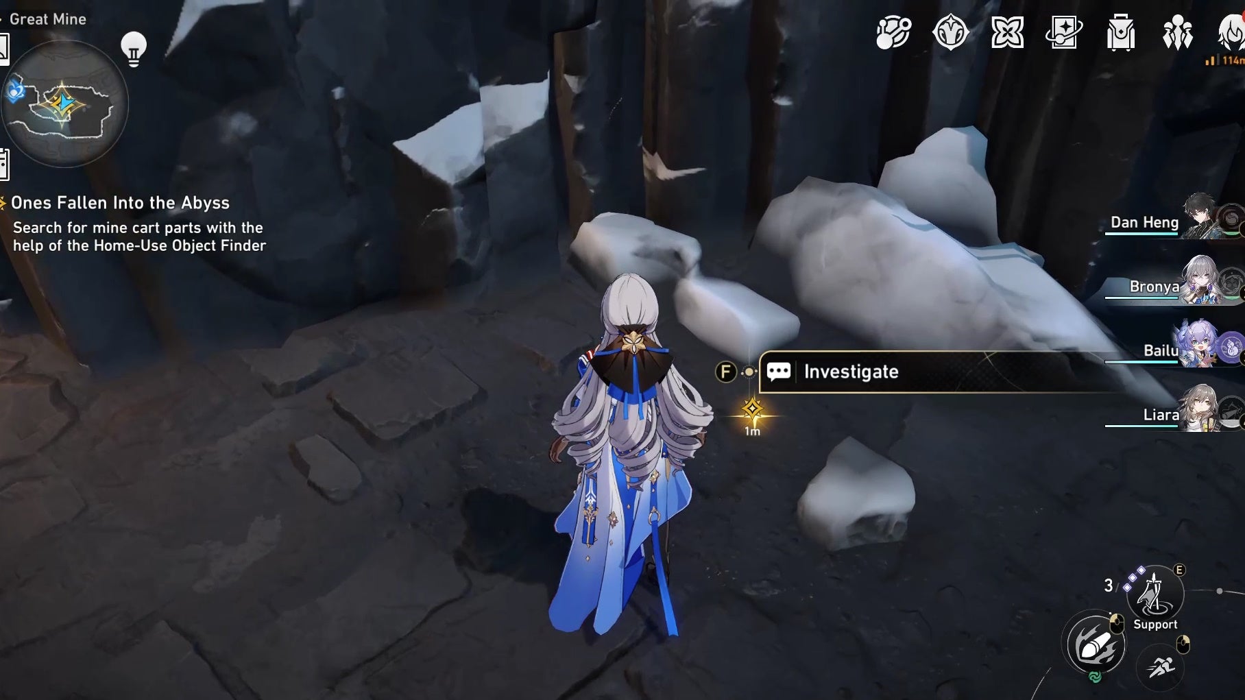 How to use Findie in Honkai Star Rail to search for mine cart part ...