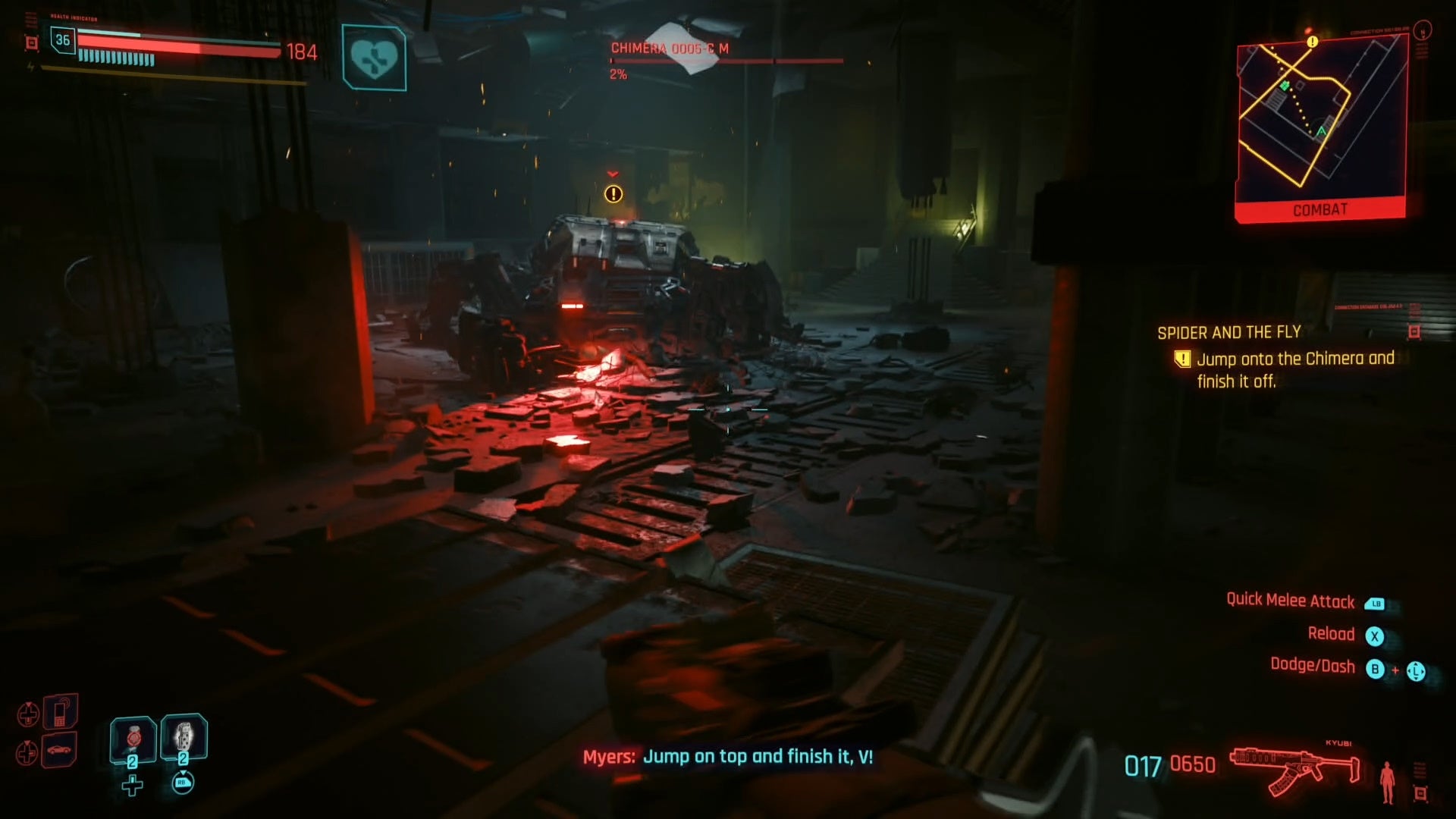 How to beat Chimera boss in Cyberpunk 2077 Phantom Liberty | Eurogamer.net