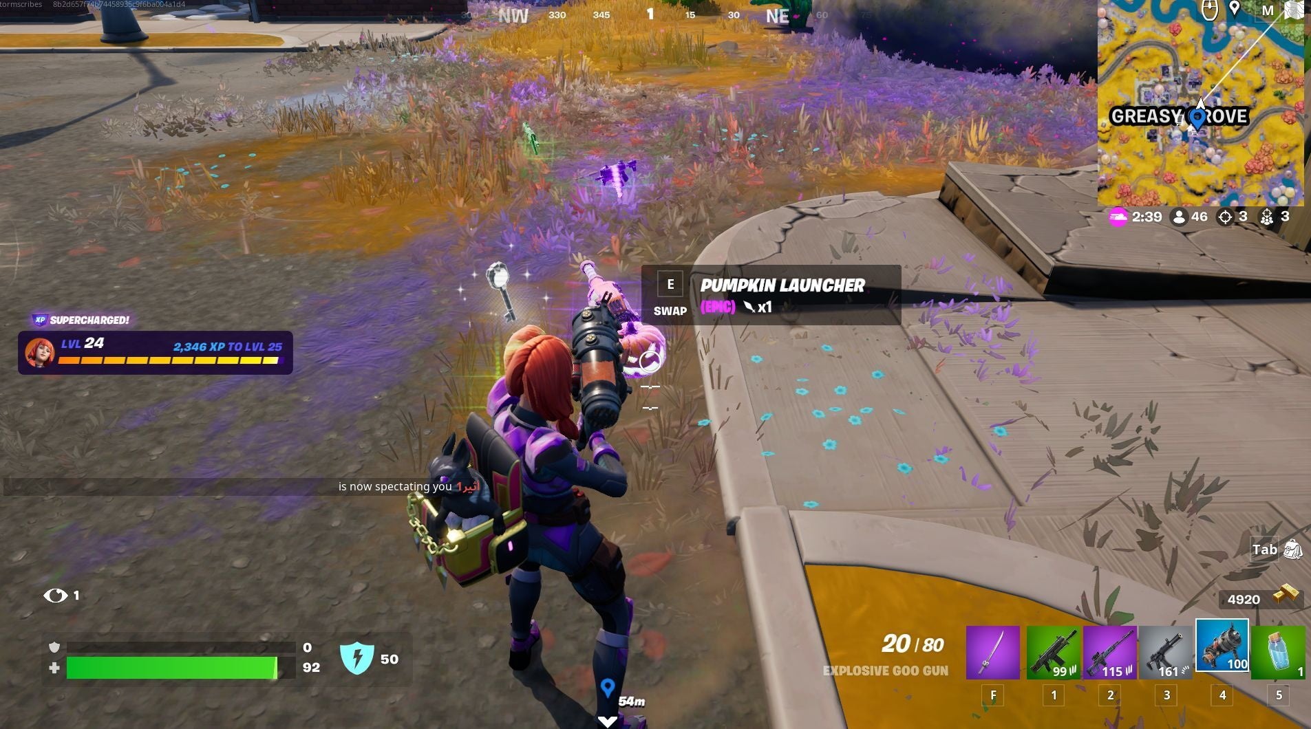 Fortnite Pumpkin Launcher location and how to eliminate an opponent ...