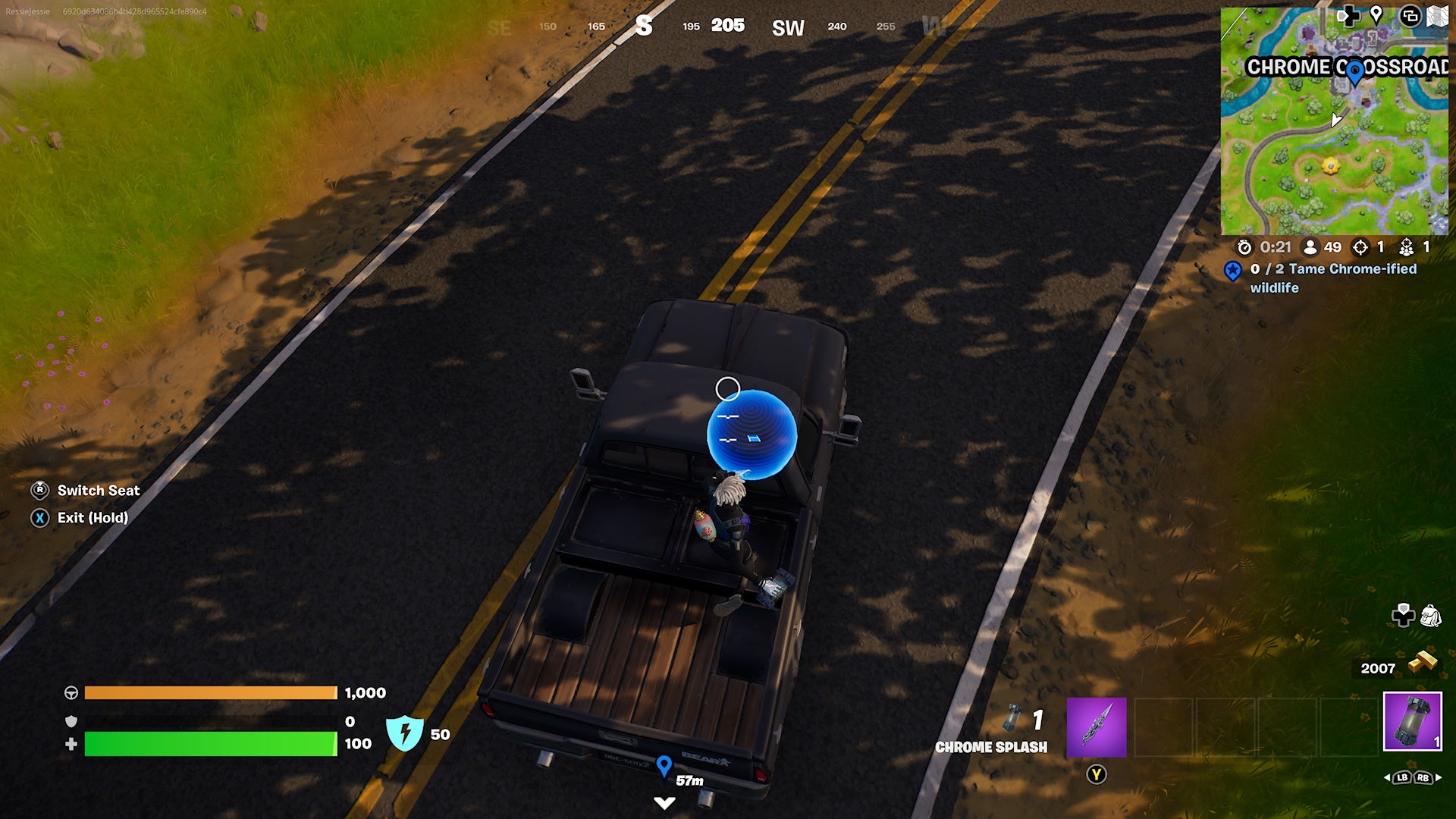 How to get chrome-ified while driving in Fortnite | Eurogamer.net