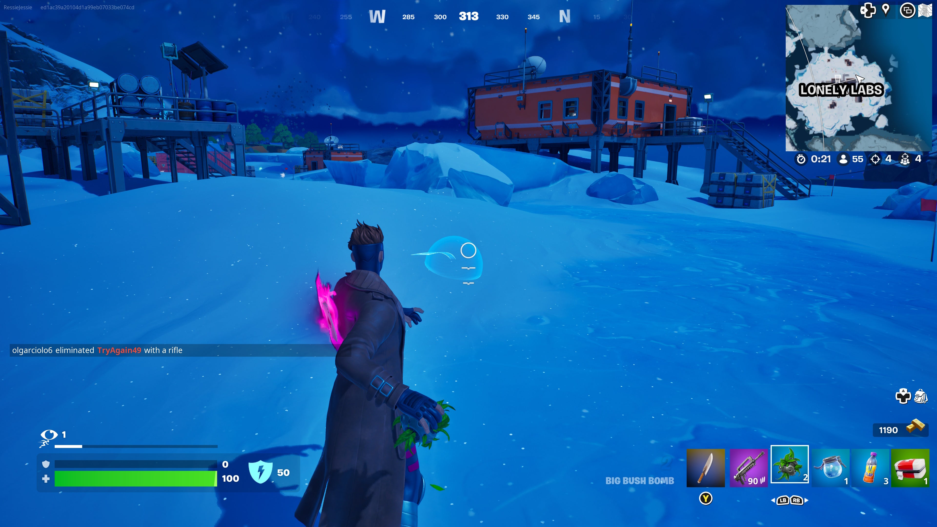 How to hide in bushes that you threw down in Fortnite | Eurogamer.net