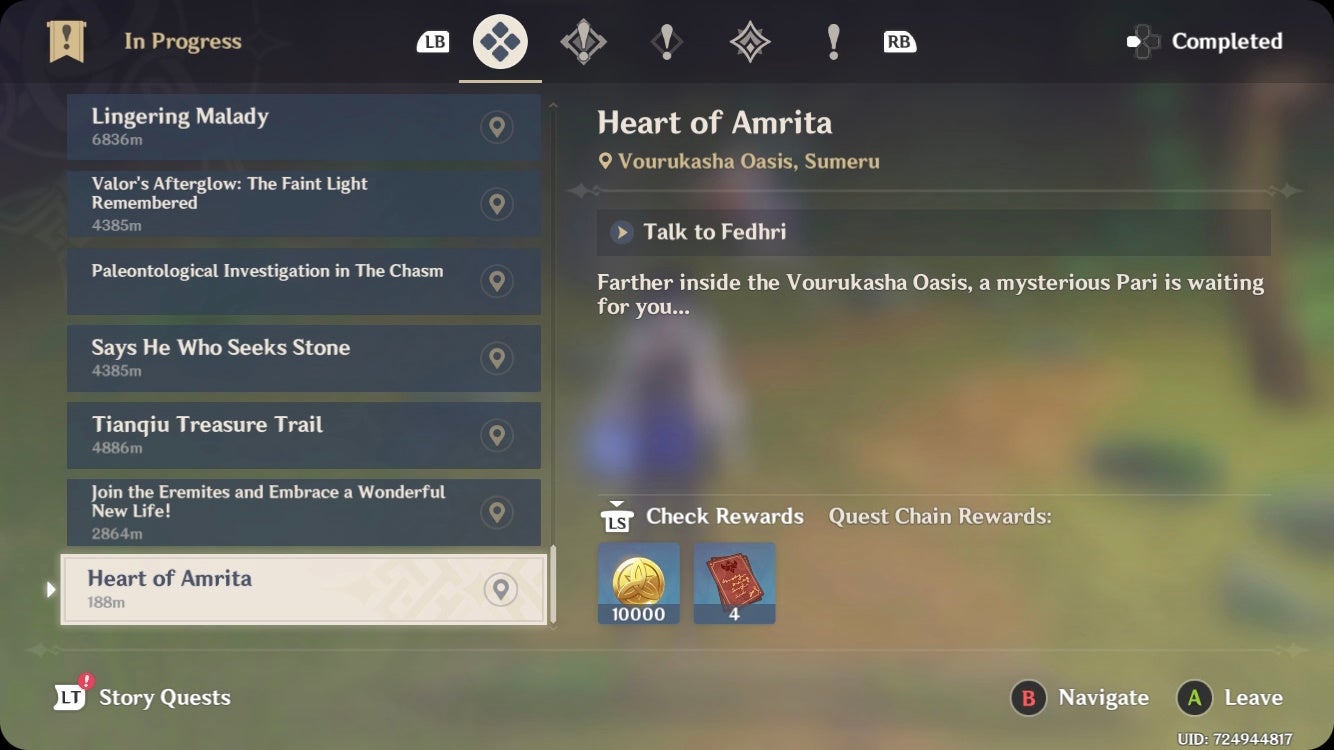 Genshin Impact how to unlock Amrita Pool, all Amrita Pool rewards ...