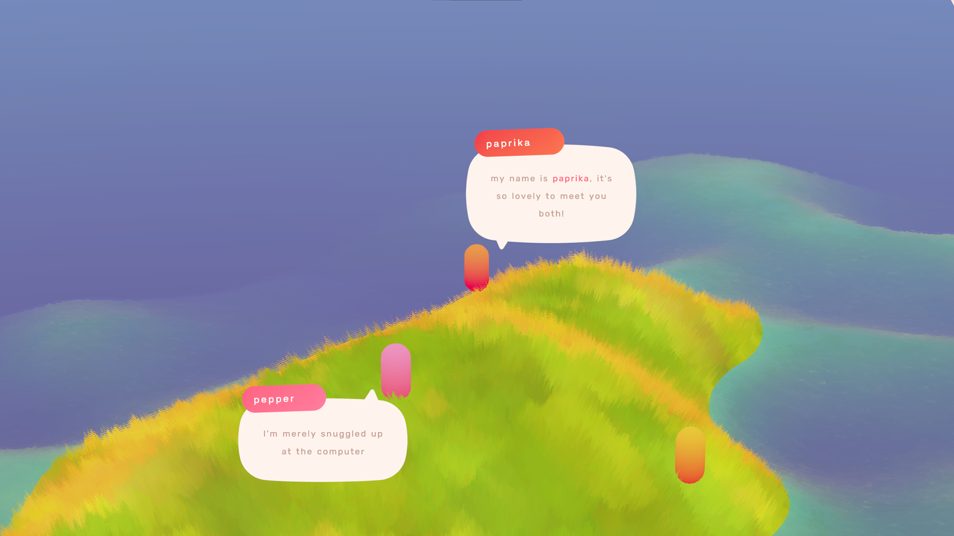 Idyll is a gentle social world from the creator of Library of Babble ...