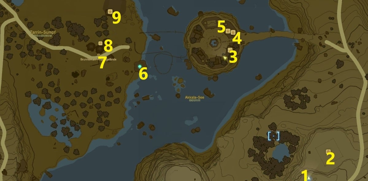 Zelda Tears of the Kingdom: Taburasa - Karte, Quests, NPCs und das Projektgelände | Eurogamer.de