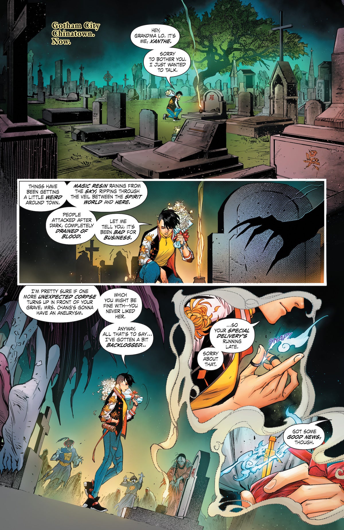 Meet Xanthe, DC's latest supernatural hero from the Spirit World | Popverse