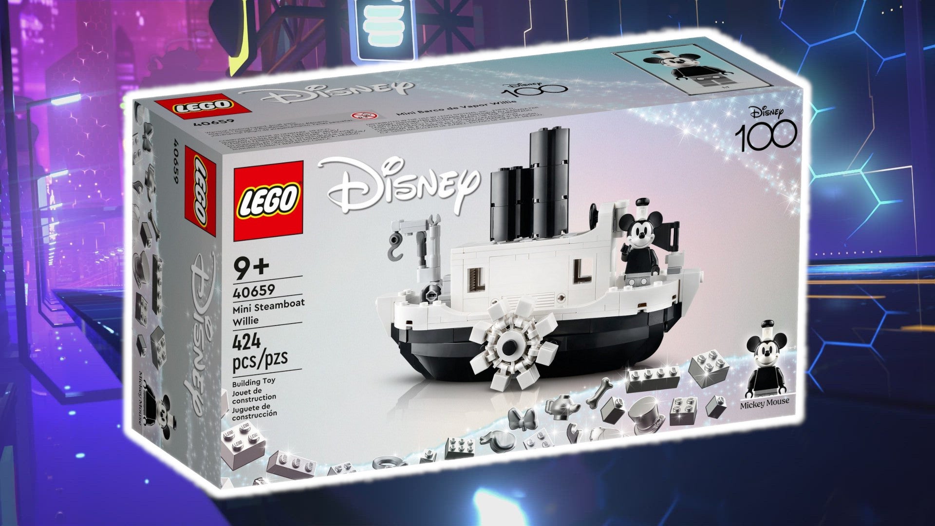 Lego: Offizielle Bilder zur Gratisbeigabe Mini Steamboat Willie ...