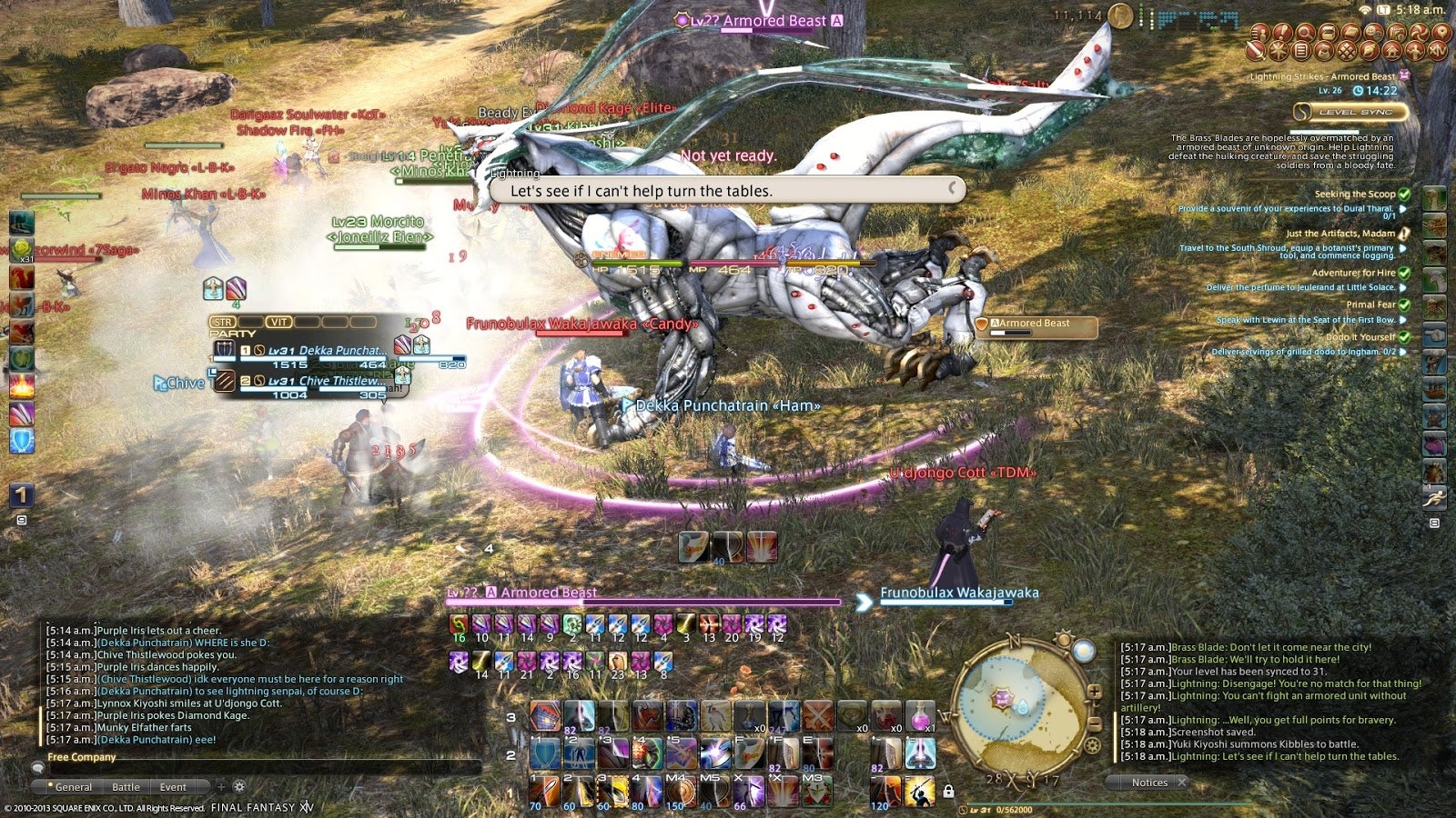 Final Fantasy XIV Guide: The "Lightning Strikes" Event | VG247