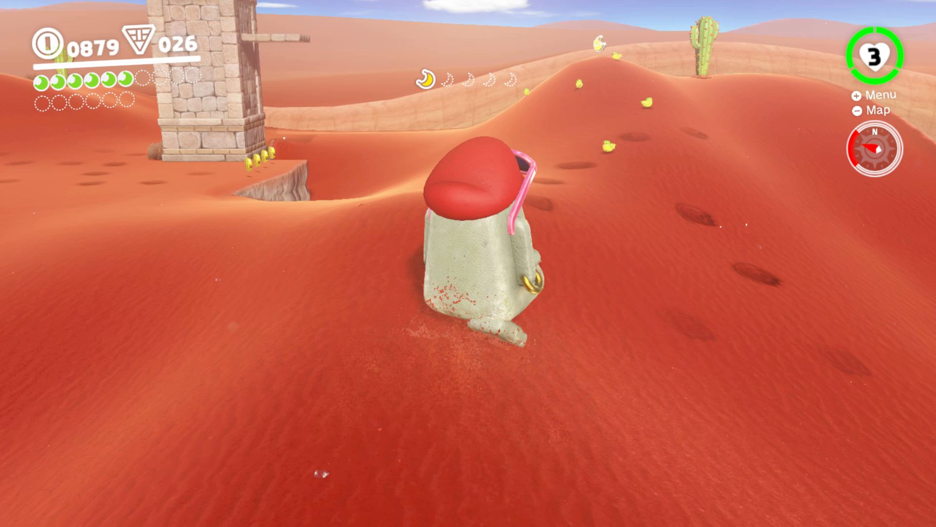 Super Mario Odyssey Sand Kingdom Moon Locations - All Secrets, Boss ...