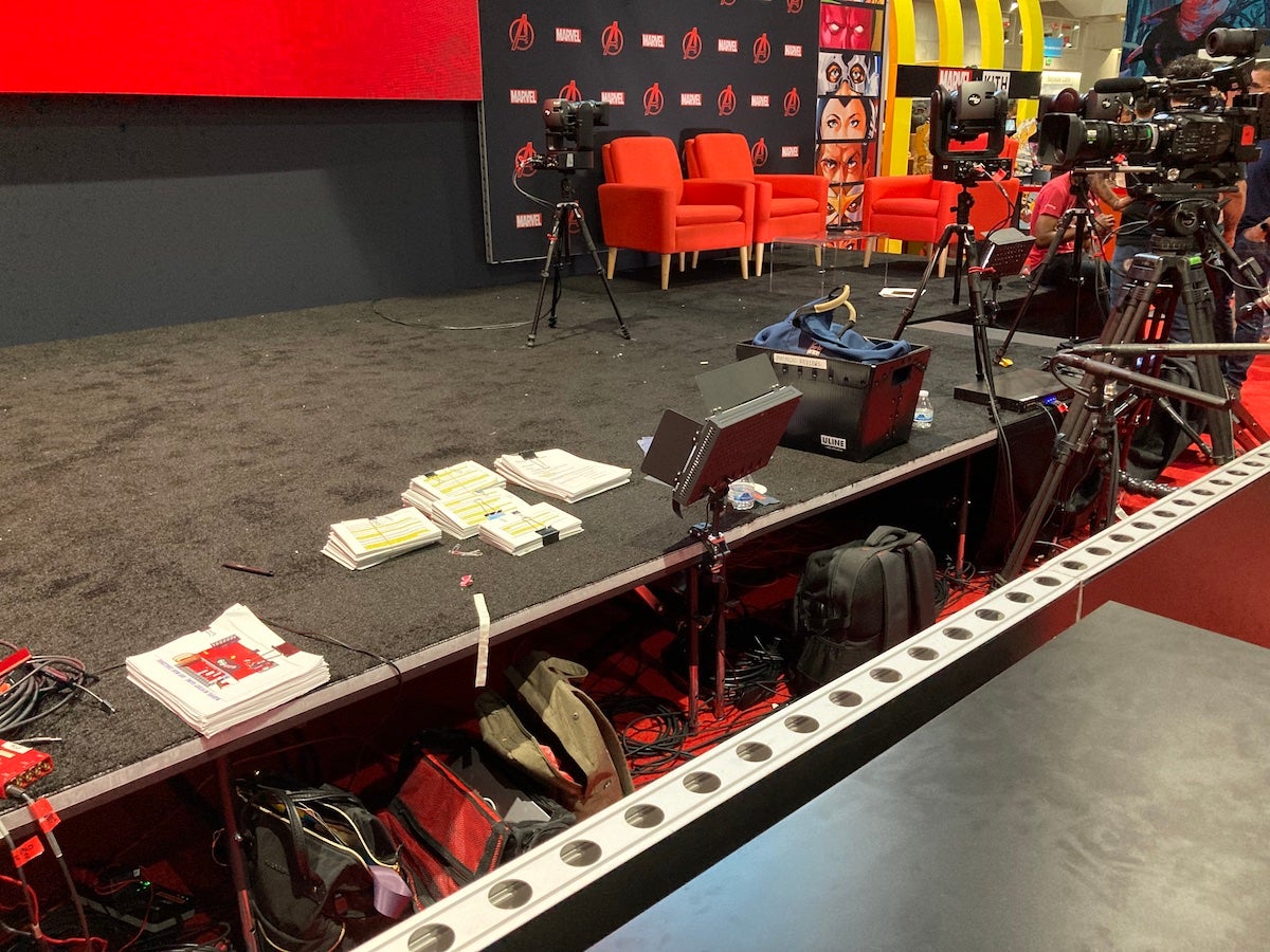 SDCC 2023: Marvel's booth is town square in the massive San Diego Comic ...