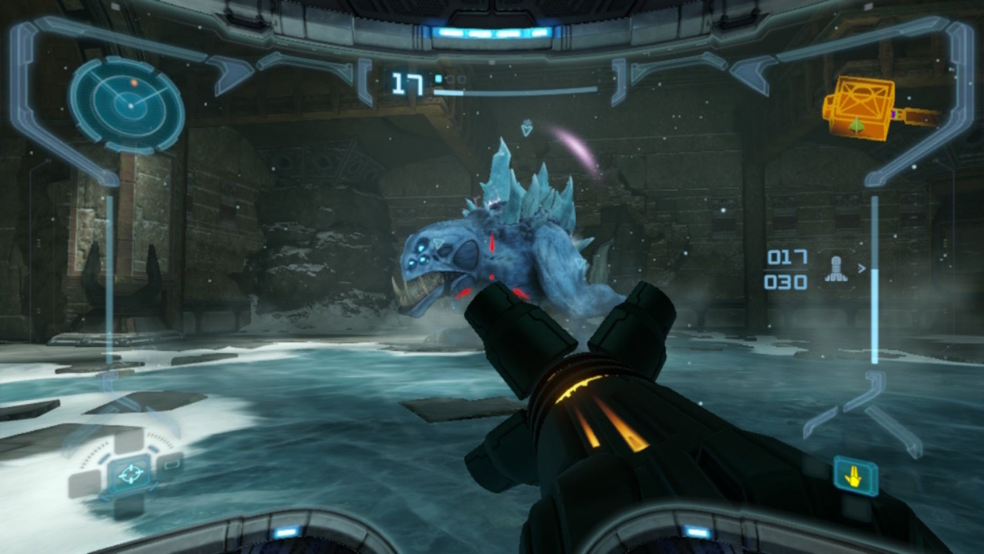 Metroid Prime Remastered Phendrana Drifts Part 1 | How to beat Sheegoth ...