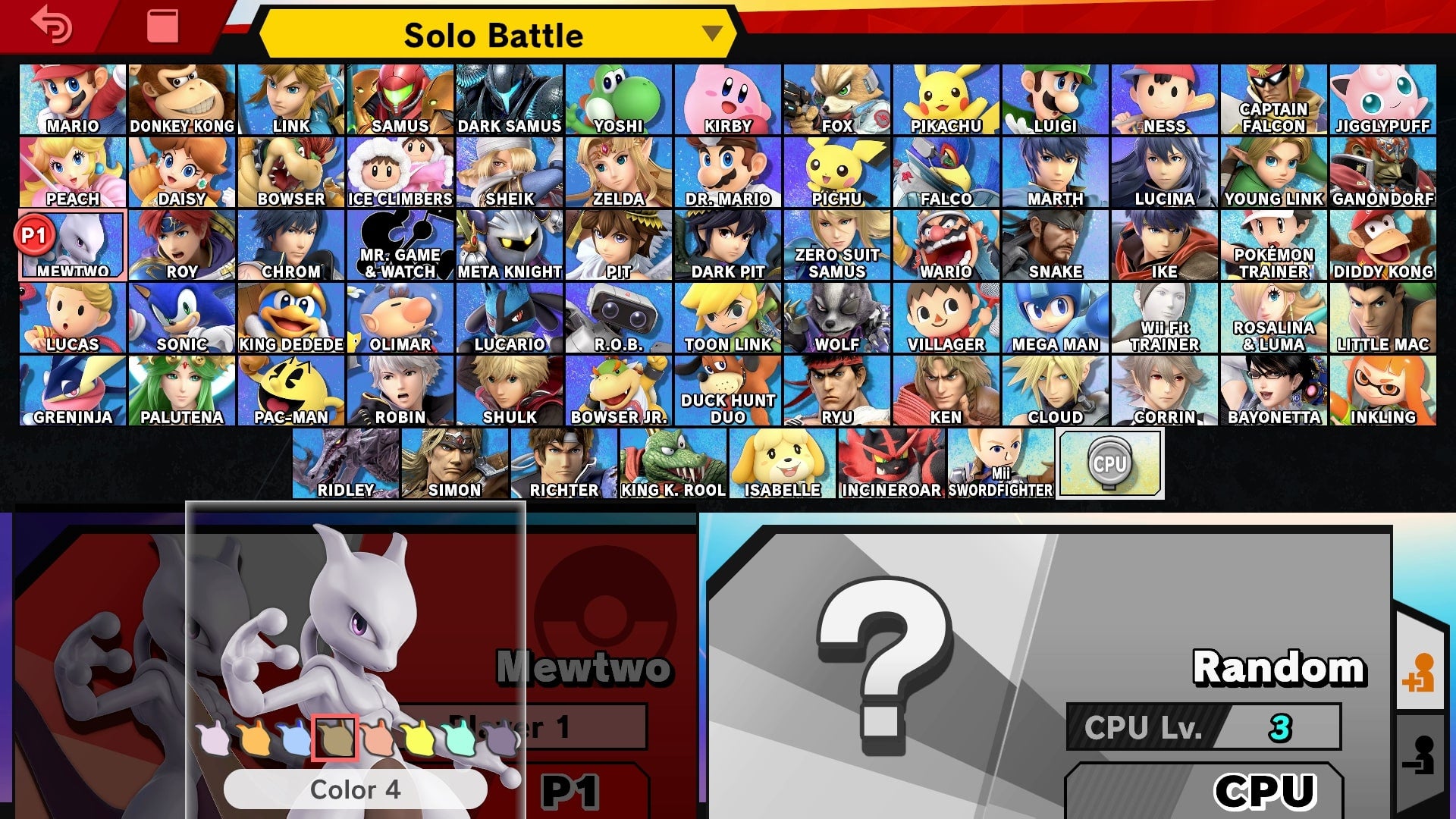 Mewtwo Super Smash Bros Ultimate Guide - Unlock, Moves, Changes, Mewtwo ...