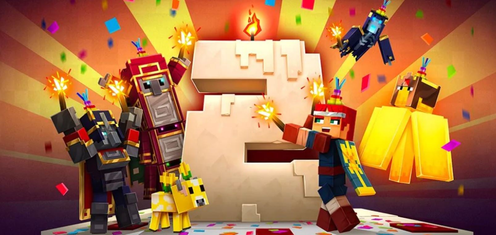 Minecraft Dungeons feiert seinen zweiten Geburtstag | Eurogamer.de