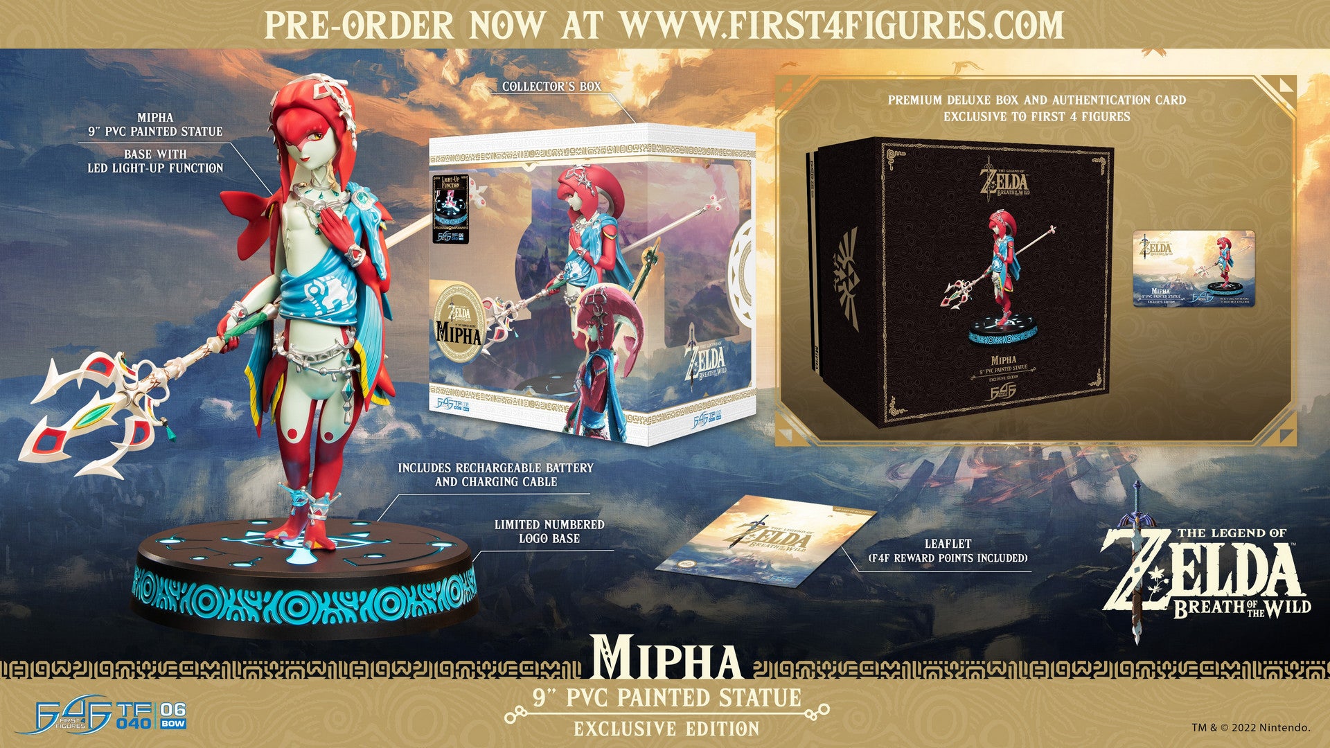 Zelda Breath of the Wild: Neue Mipha-Statue jetzt vorbestellbar ...