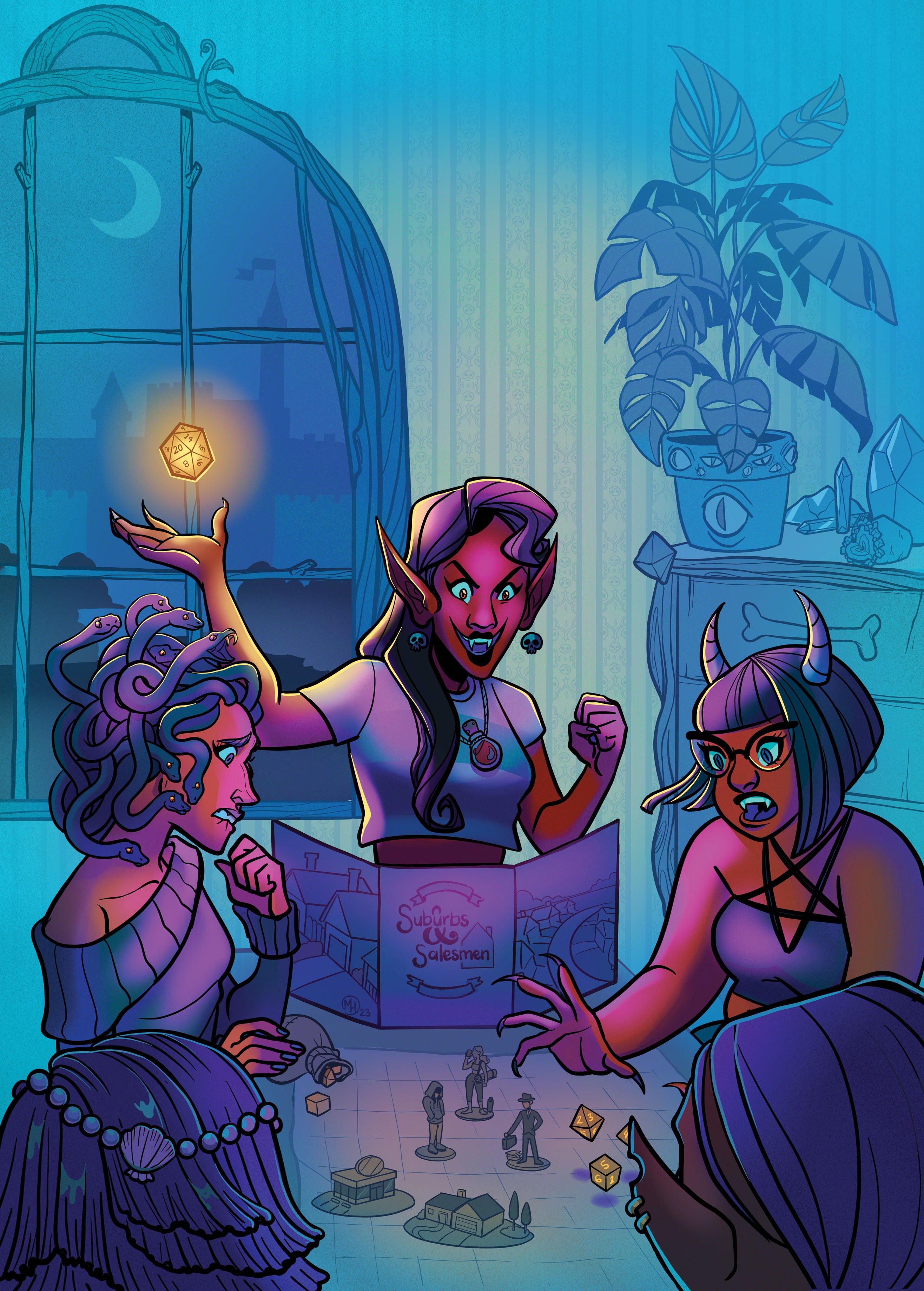 Inside the 2023 Monsters & Dames artbook debuting at Emerald City Comic ...