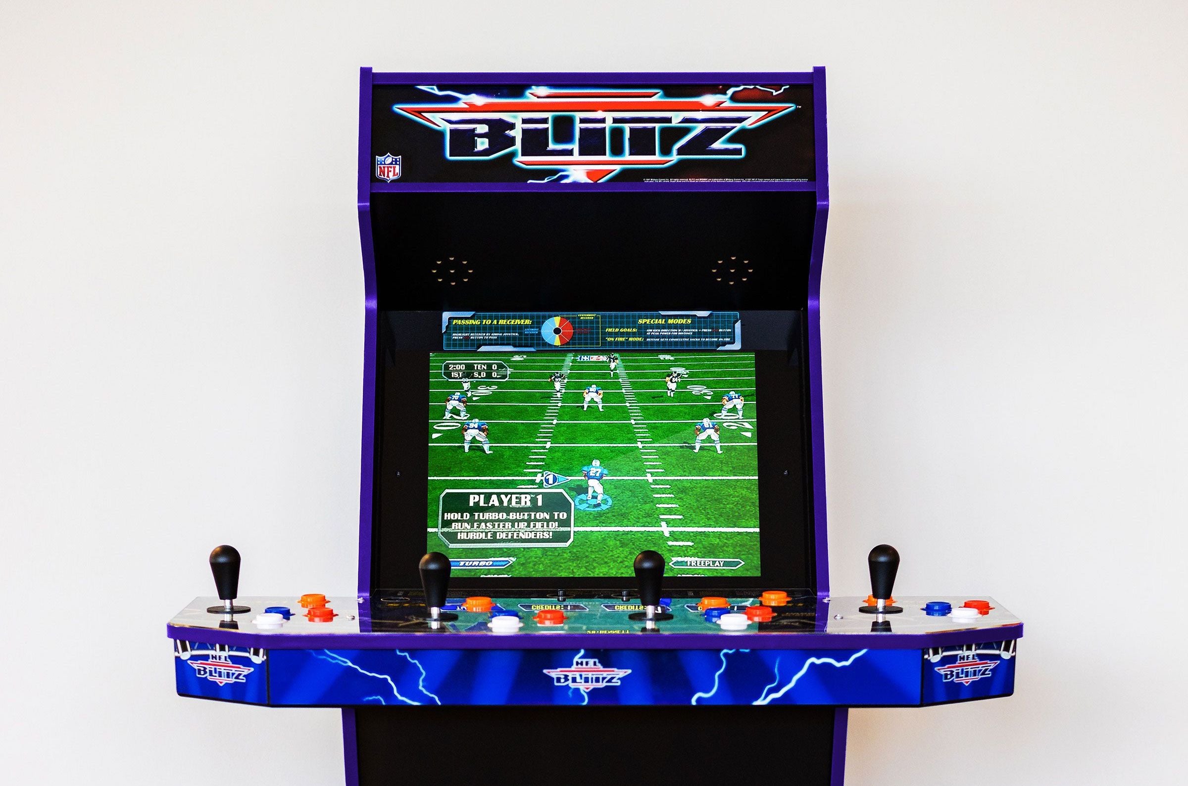 NFL Blitz returns in a thrilling new package via Arcade1Up – but the ...