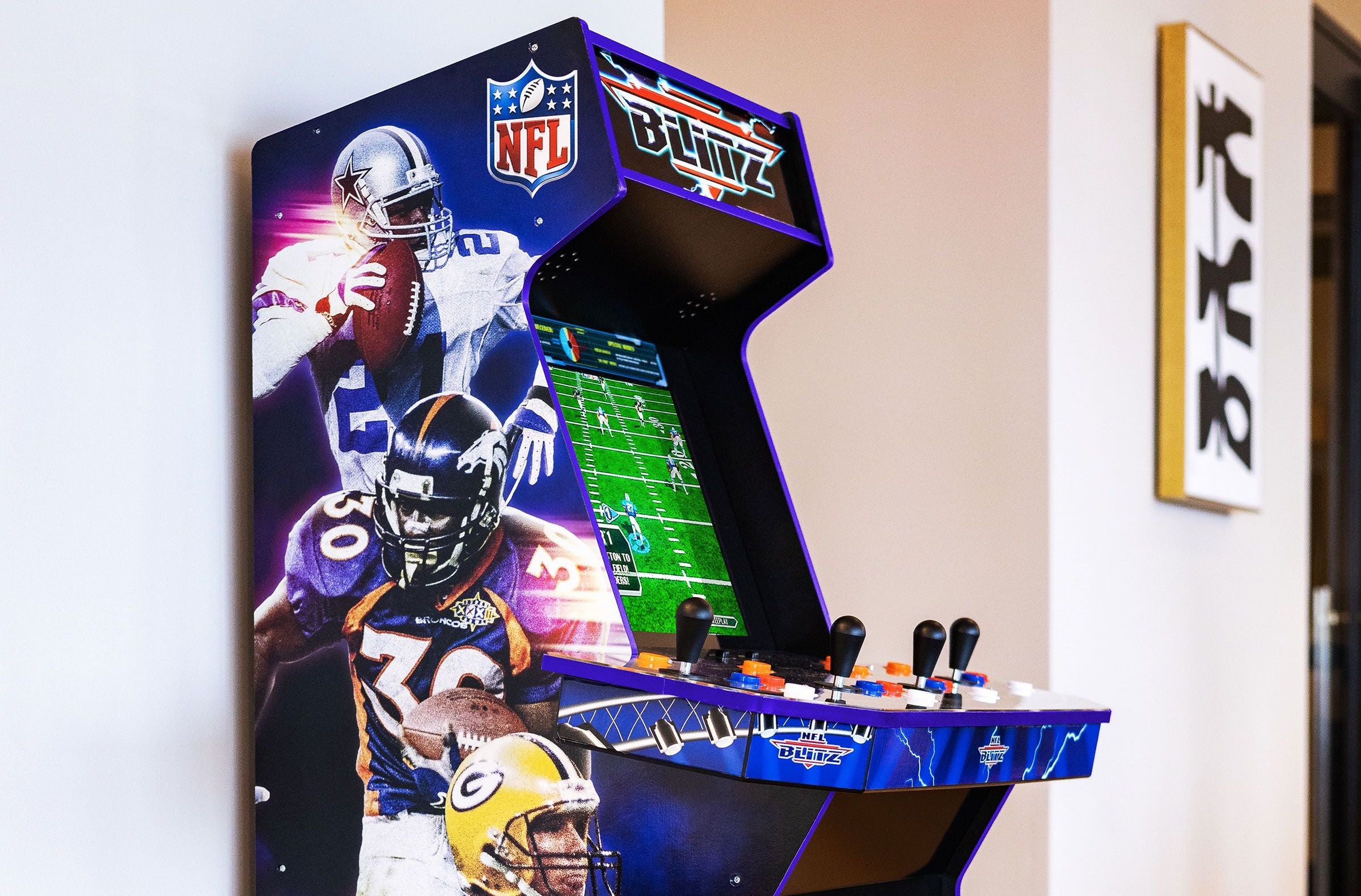 NFL Blitz returns in a thrilling new package via Arcade1Up – but the ...