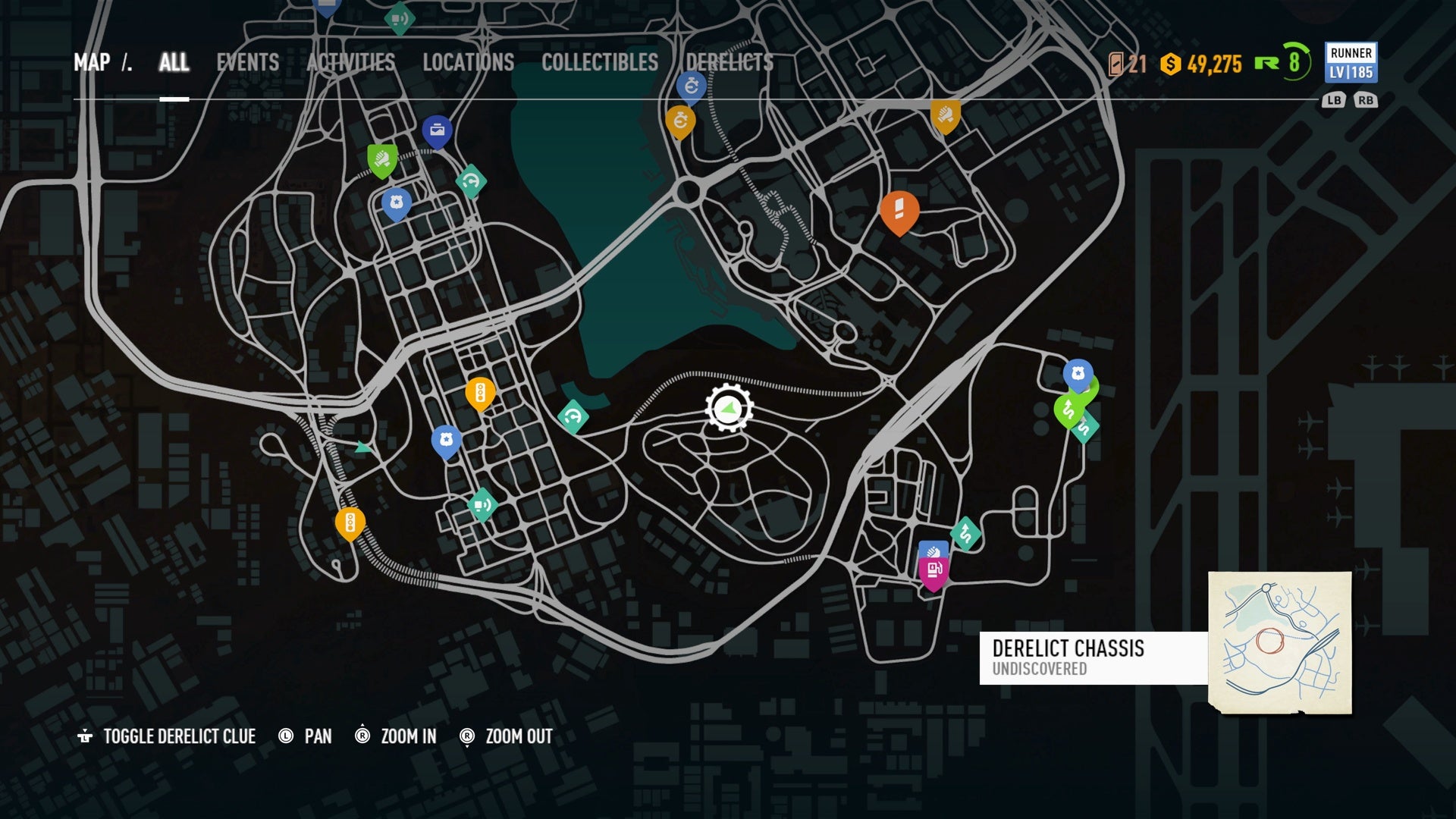 Need for Speed Payback Chevrolet Bel Air 1955 Derelict Car Parts ...