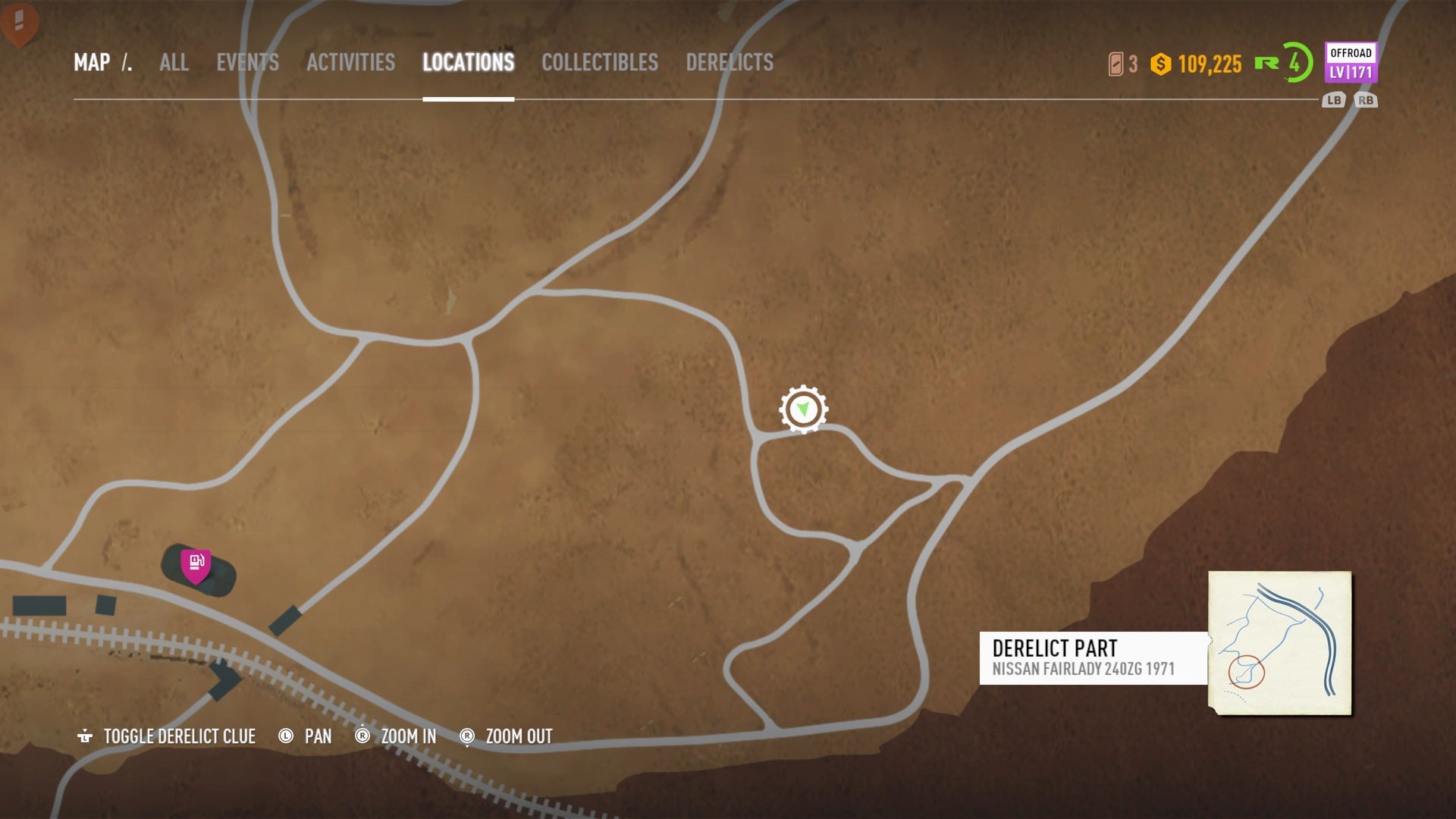 Need for Speed Payback Nissan Fairlady 240ZG 1971 Derelict Parts ...