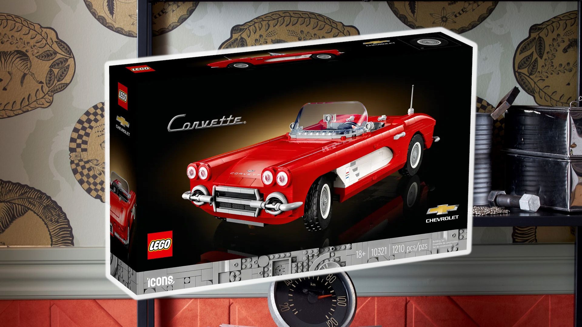 Lego erweitert seine Icons-Reihe mit der Chevrolet Corvette zum 70 ...