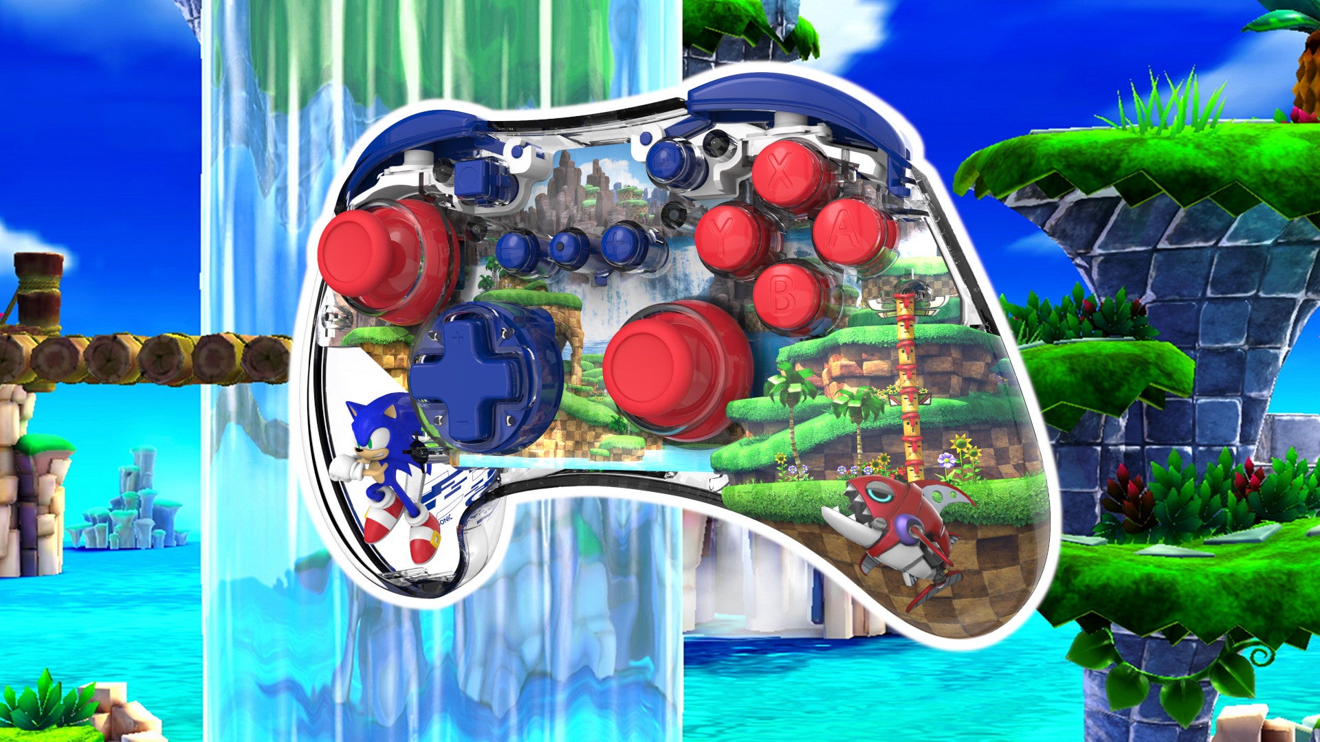 PDP stellt neue Switch-Controller mit kleinen Sonic und Pikmin Figuren ...