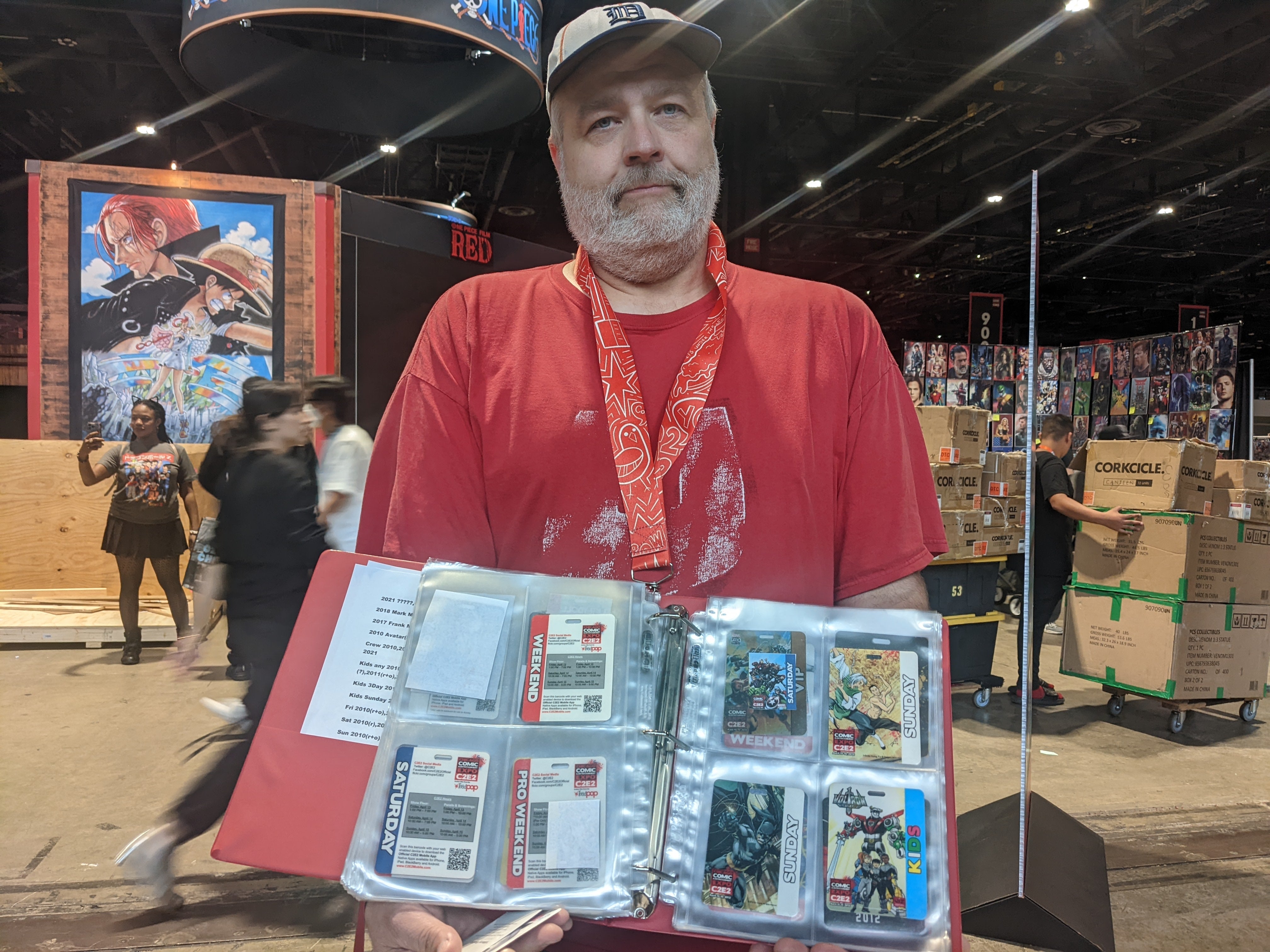 Gotta catch 'em all!—Tim Allison is on a mission to collect every C2E2 ...