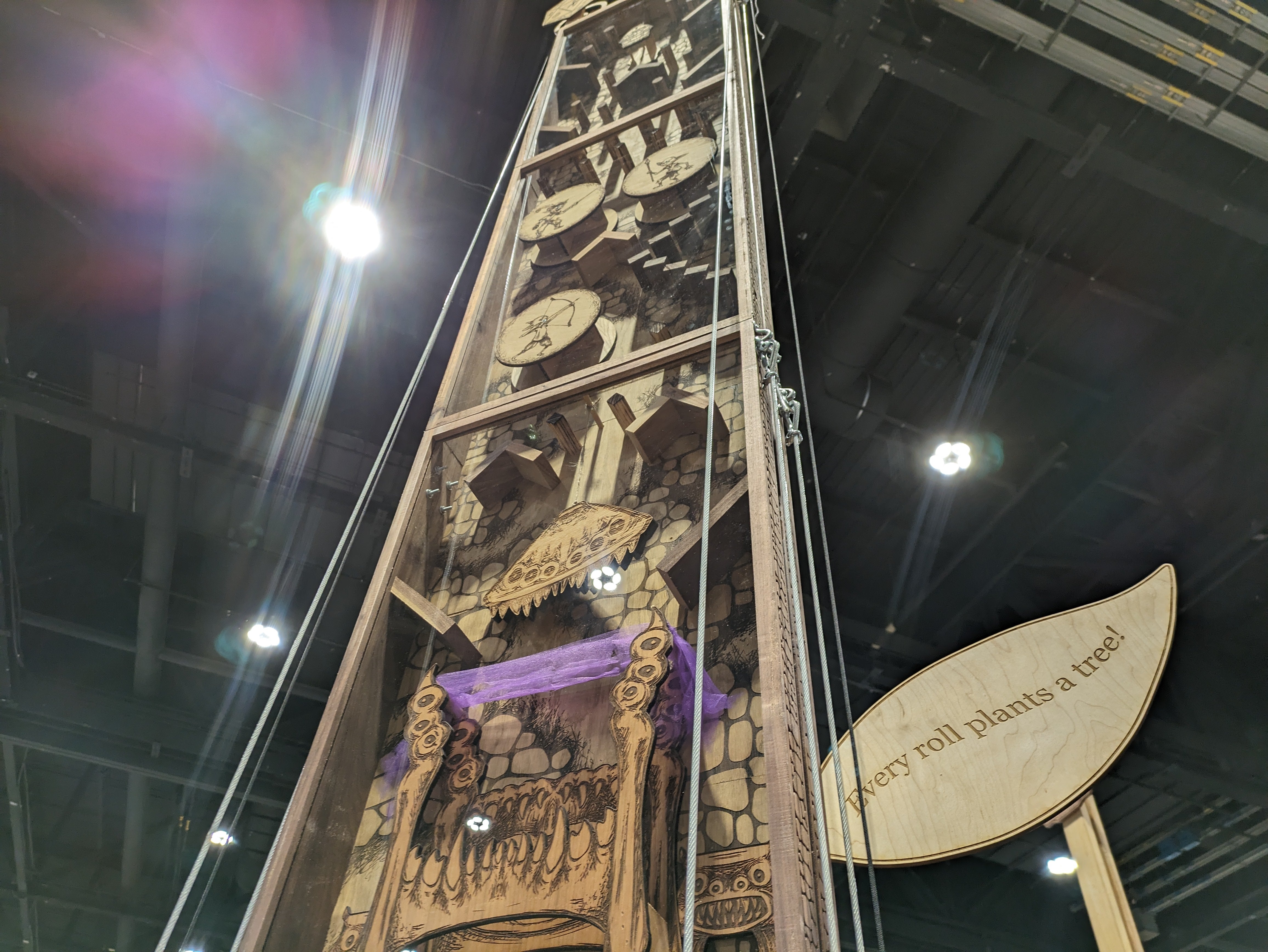 Roll for luck through the tallest dice tower in the world | Popverse