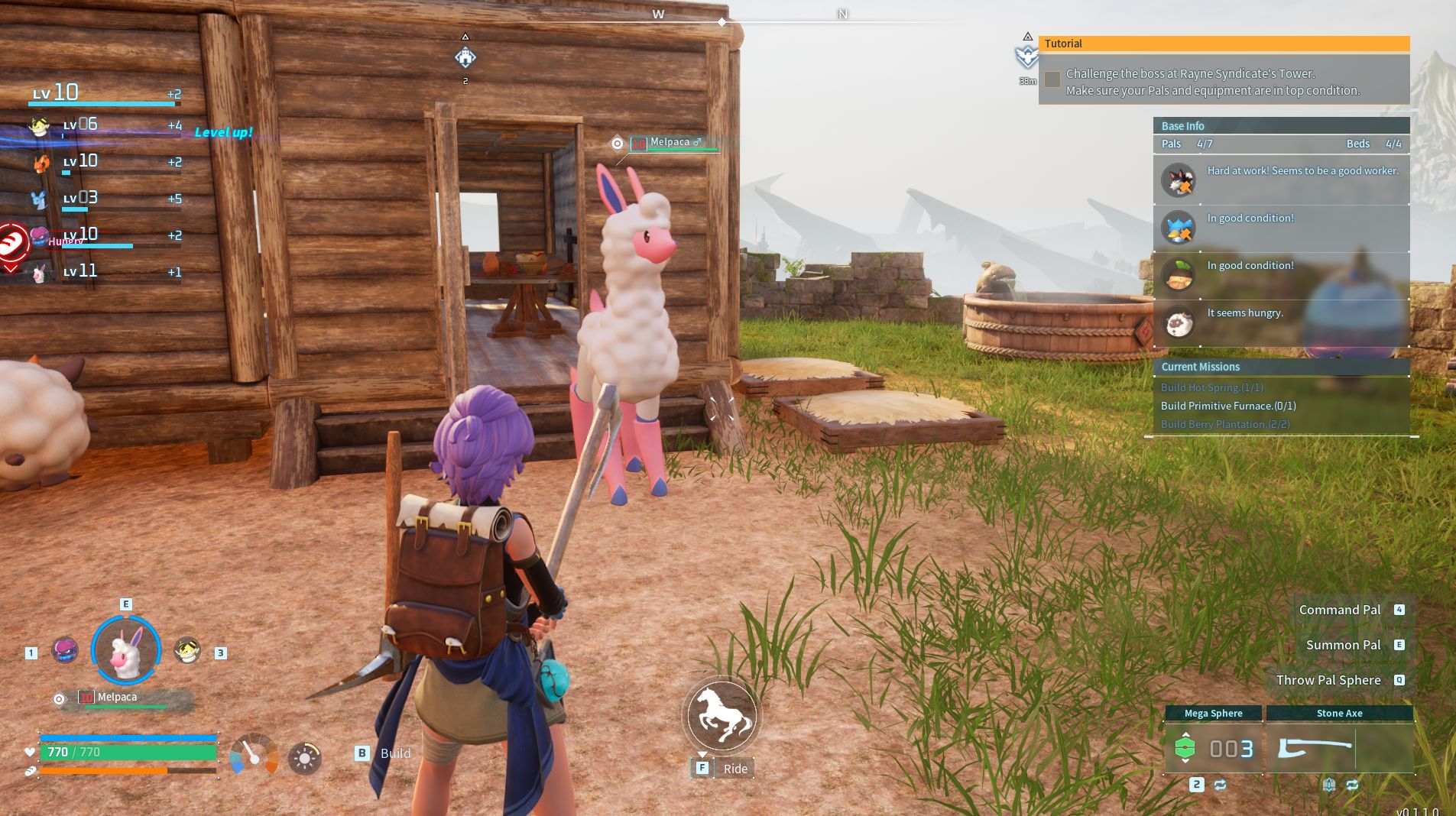 How to mount and ride a Pal in Palworld, including mount list ...