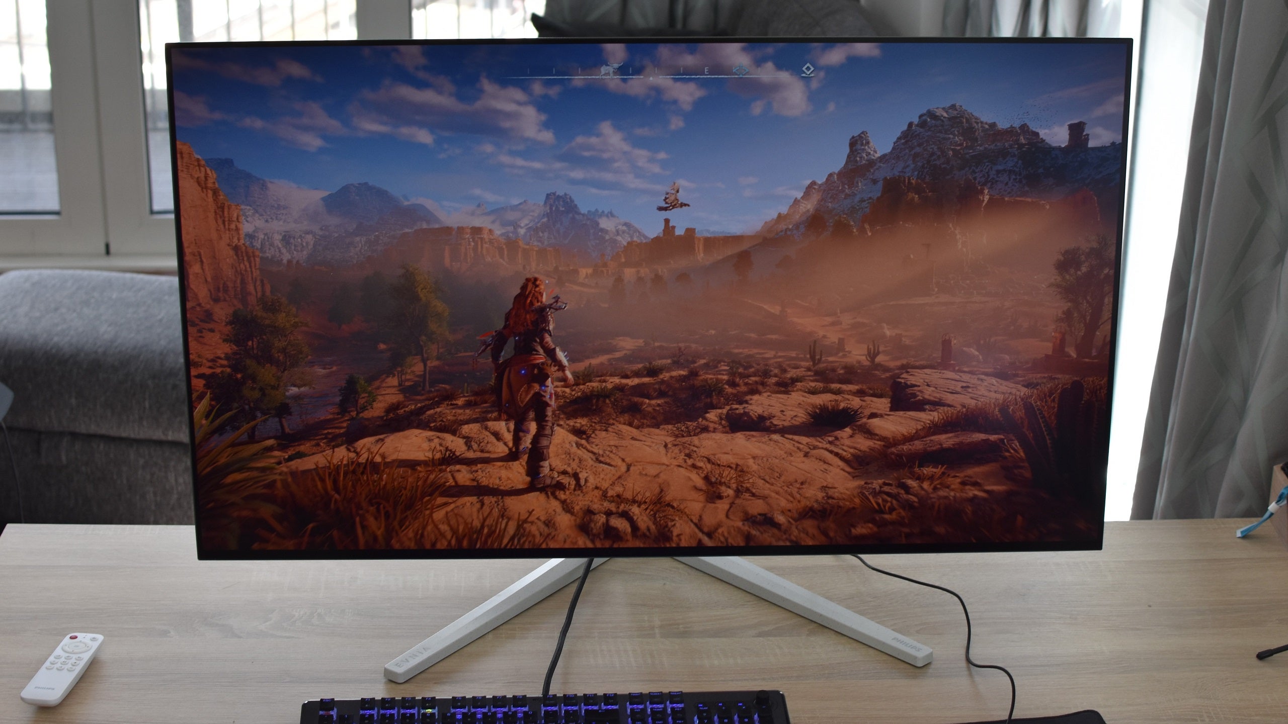 Philips Evnia 42M2N8900 review: a colourful colossus of an OLED gaming monitor | Rock Paper Shotgun