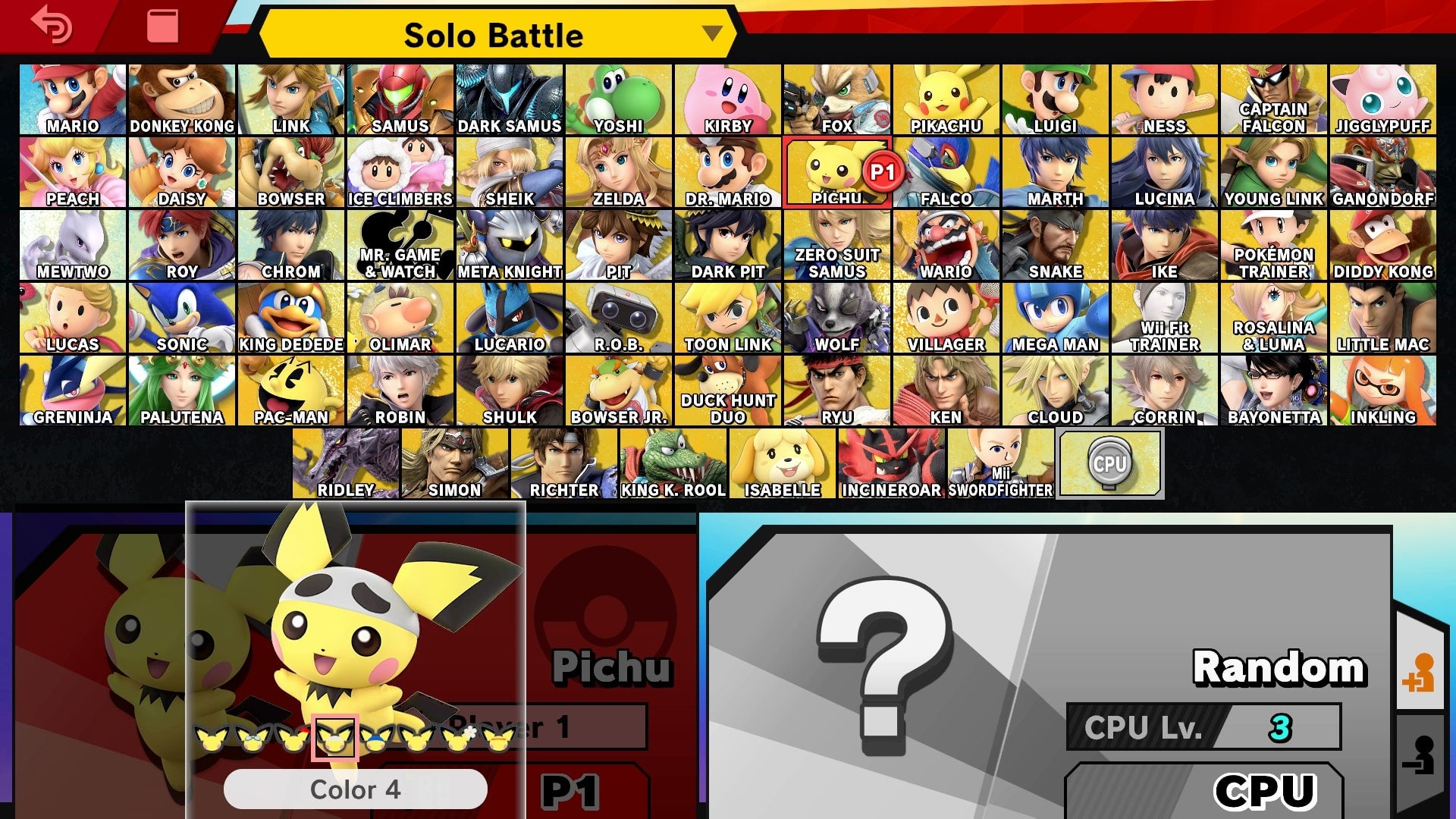 Pichu Super Smash Bros Ultimate Guide - Unlock, Moves, Changes, Pichu ...