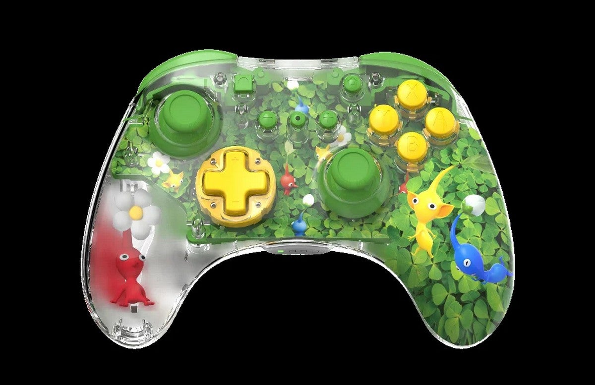 PDP stellt neue Switch-Controller mit kleinen Sonic und Pikmin Figuren ...