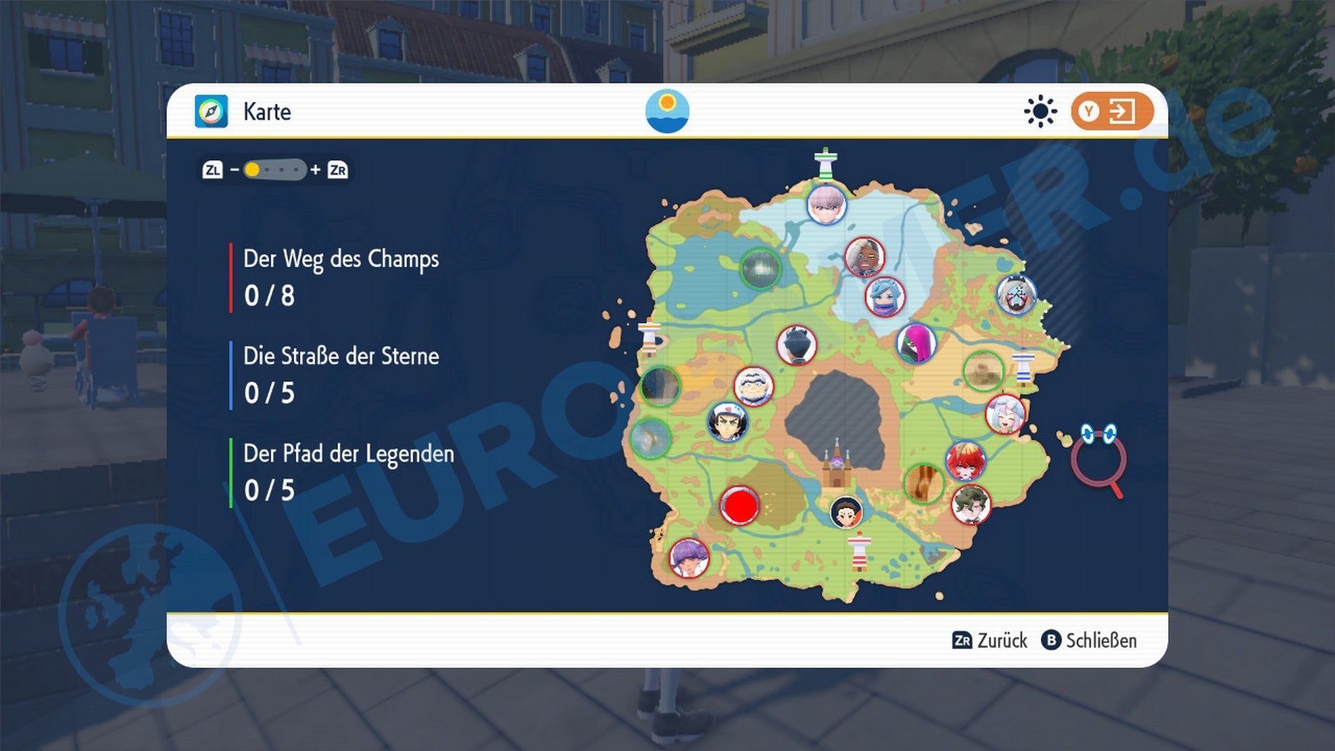 Pokémon Karmesin und Purpur: Arenaleiterin Ronah in der Moldrid-Arena ...