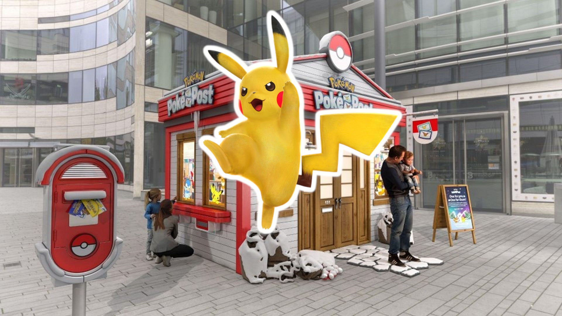 Pokémon reist mit der Poké-Post unter anderem durch mehrere deutsche ...