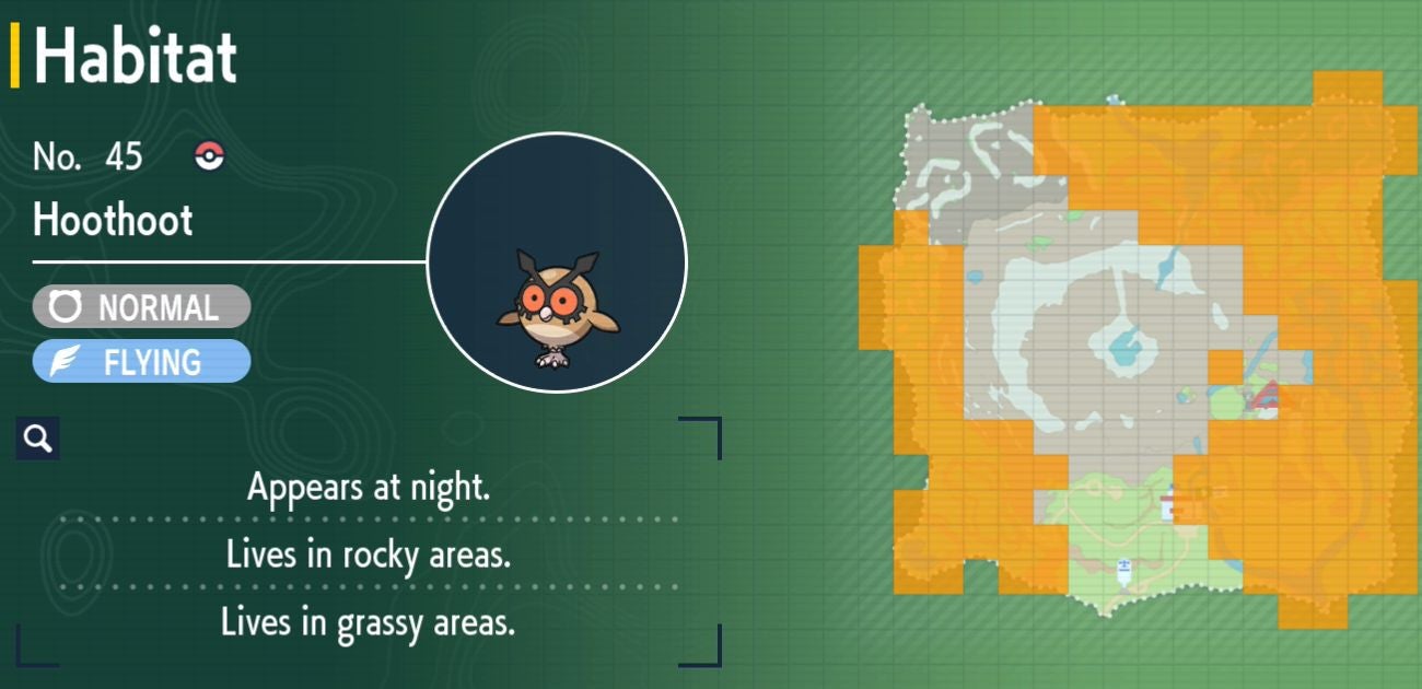 Pokémon Teal Mask Pokédex, all returning Pokémon and locations in the ...