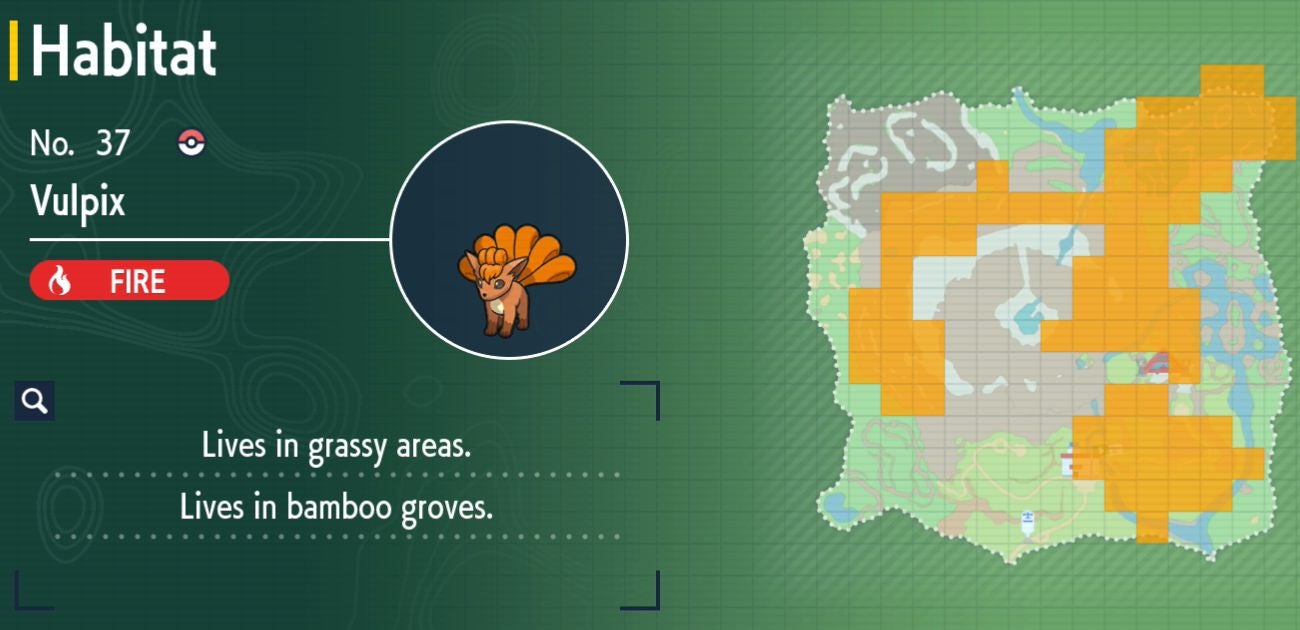 Pokémon Teal Mask Pokédex, all returning Pokémon and locations in the ...