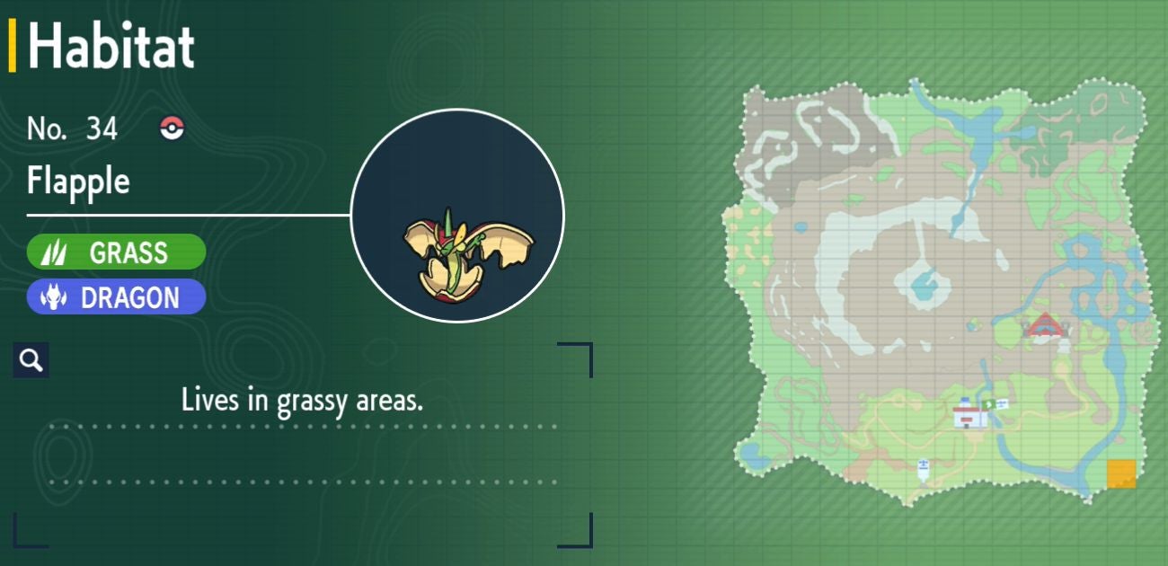 Pokémon Teal Mask Pokédex, all returning Pokémon and locations in the ...