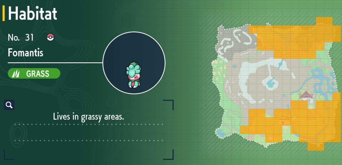 Pokémon Teal Mask Pokédex, all returning Pokémon and locations in the ...