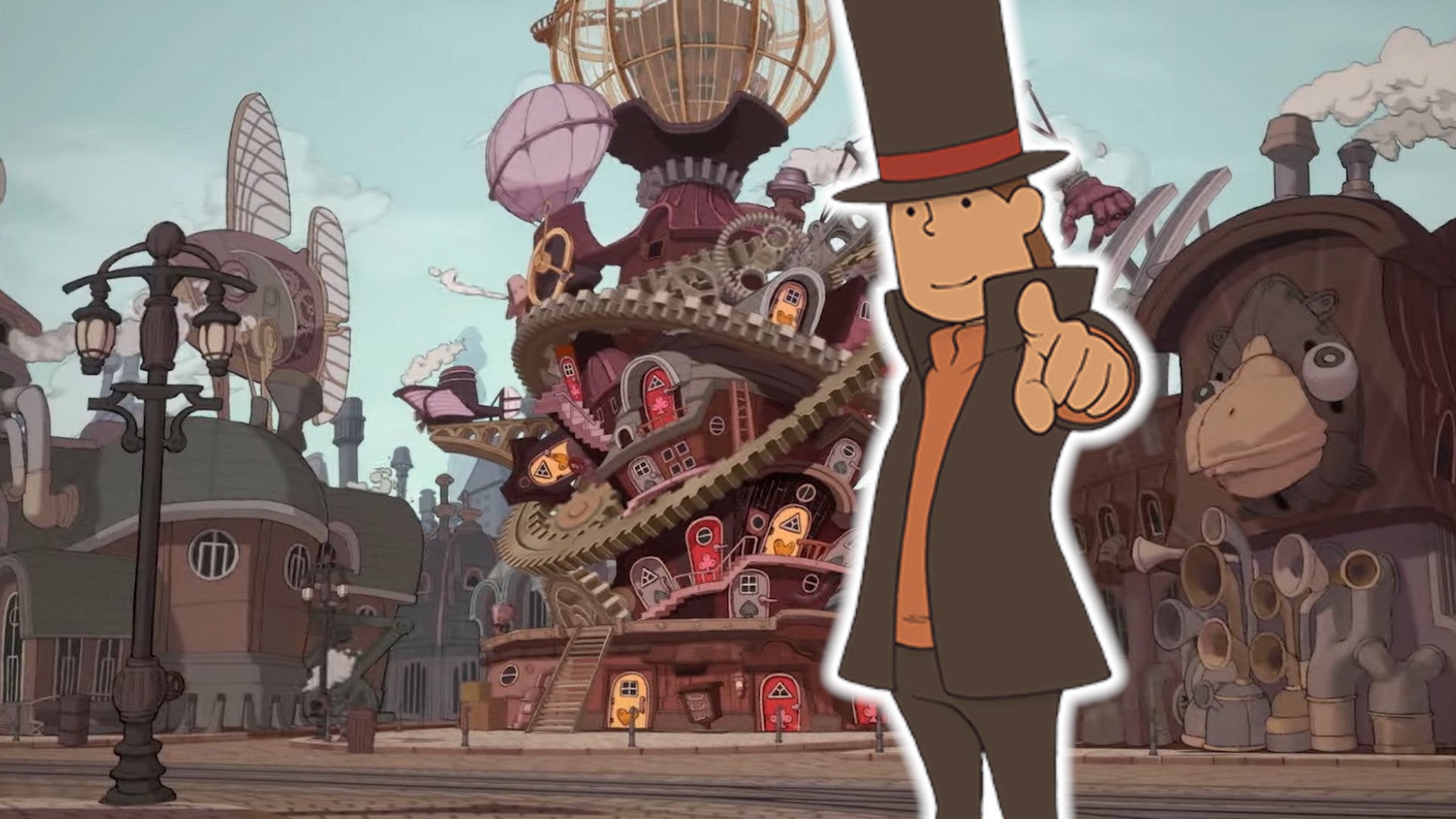 Professor Layton and the New World of Steam: So schön sieht der neue ...