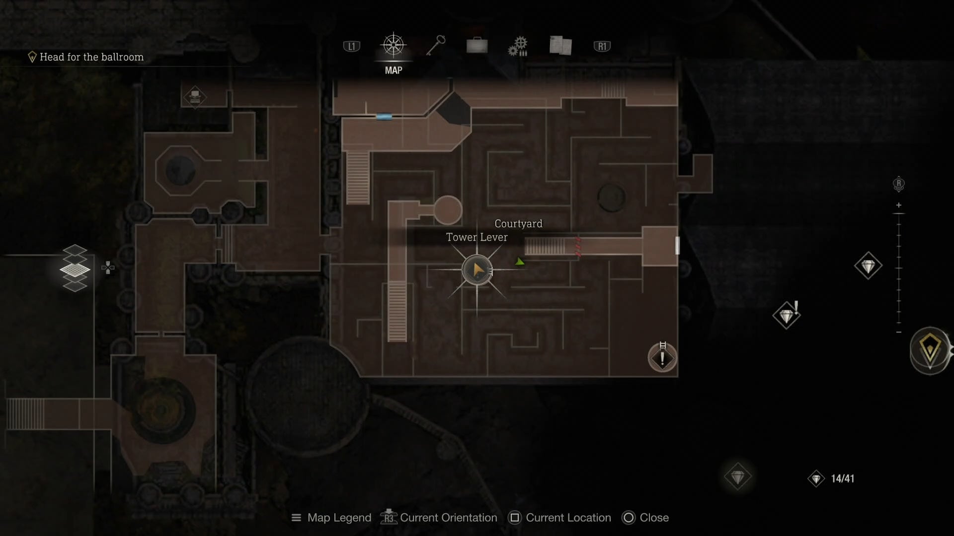Resident Evil 4 Courtyard flag Tower Lever locations | Eurogamer.net
