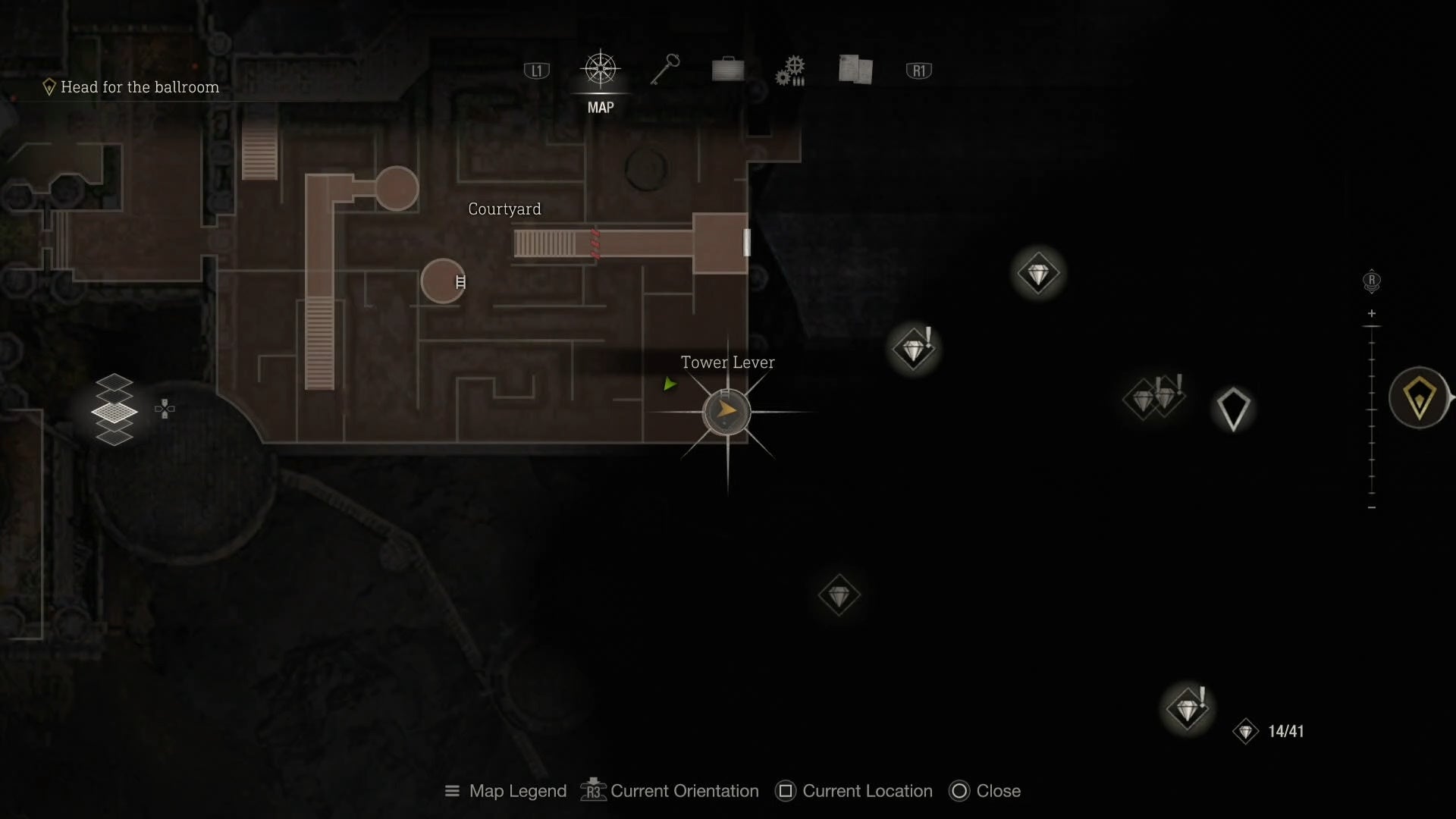 Resident Evil 4 Courtyard flag Tower Lever locations | Eurogamer.net