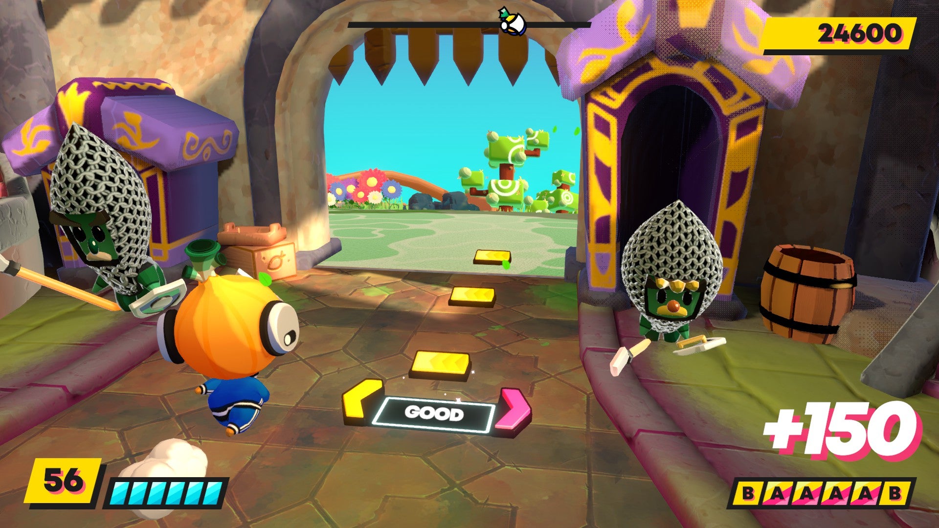 This rhythm action game about a cute onion wearing a tracksuit is ...