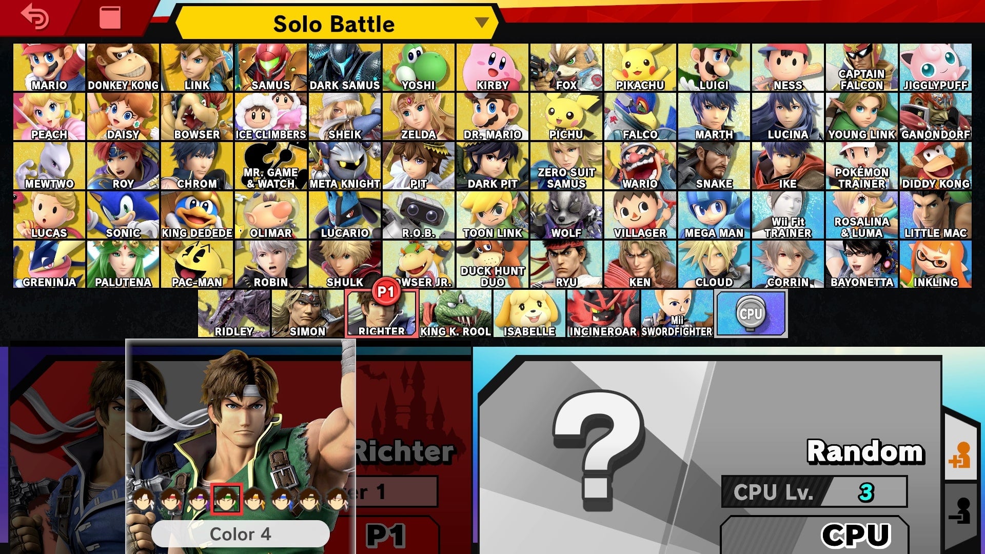 Richter Super Smash Bros Ultimate Guide - Unlock, Moves, Changes ...