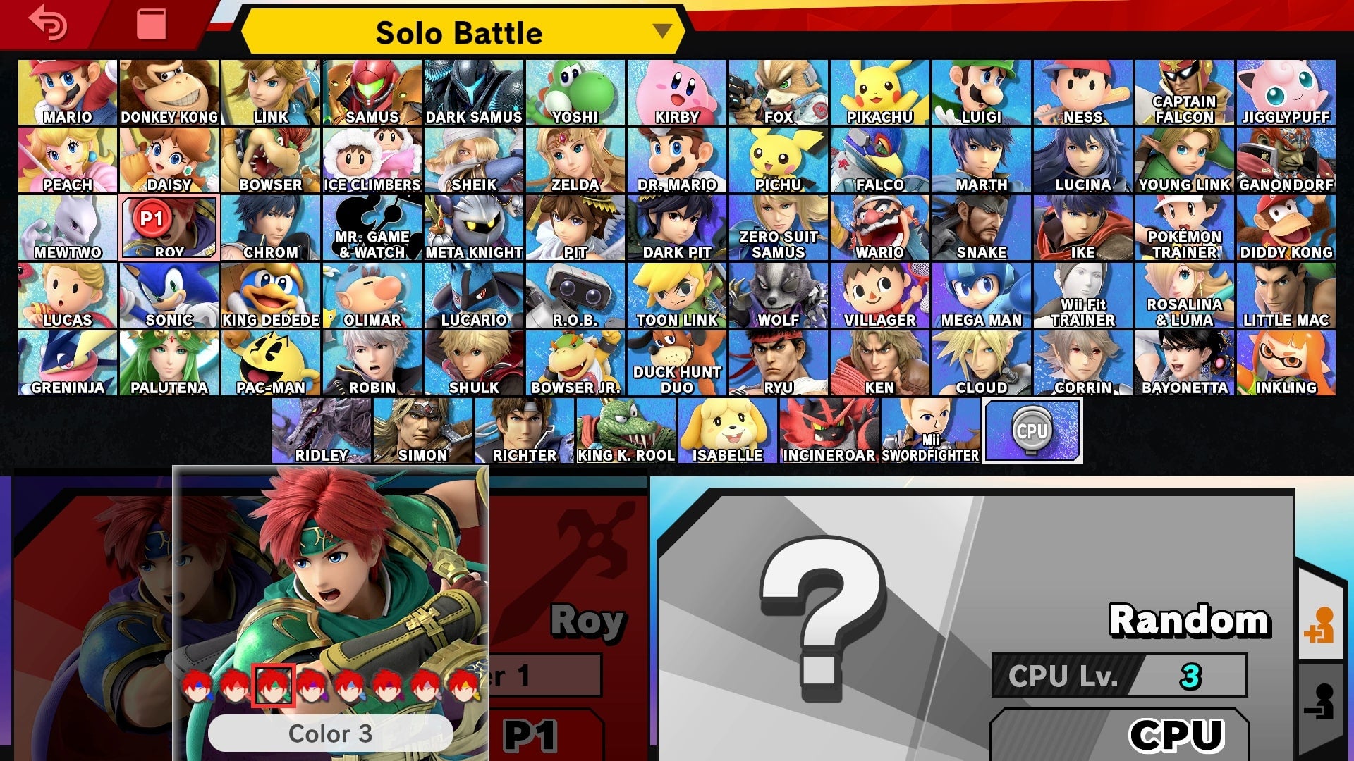 Roy Super Smash Bros Ultimate Guide - Unlock, Moves, Changes, Roy ...