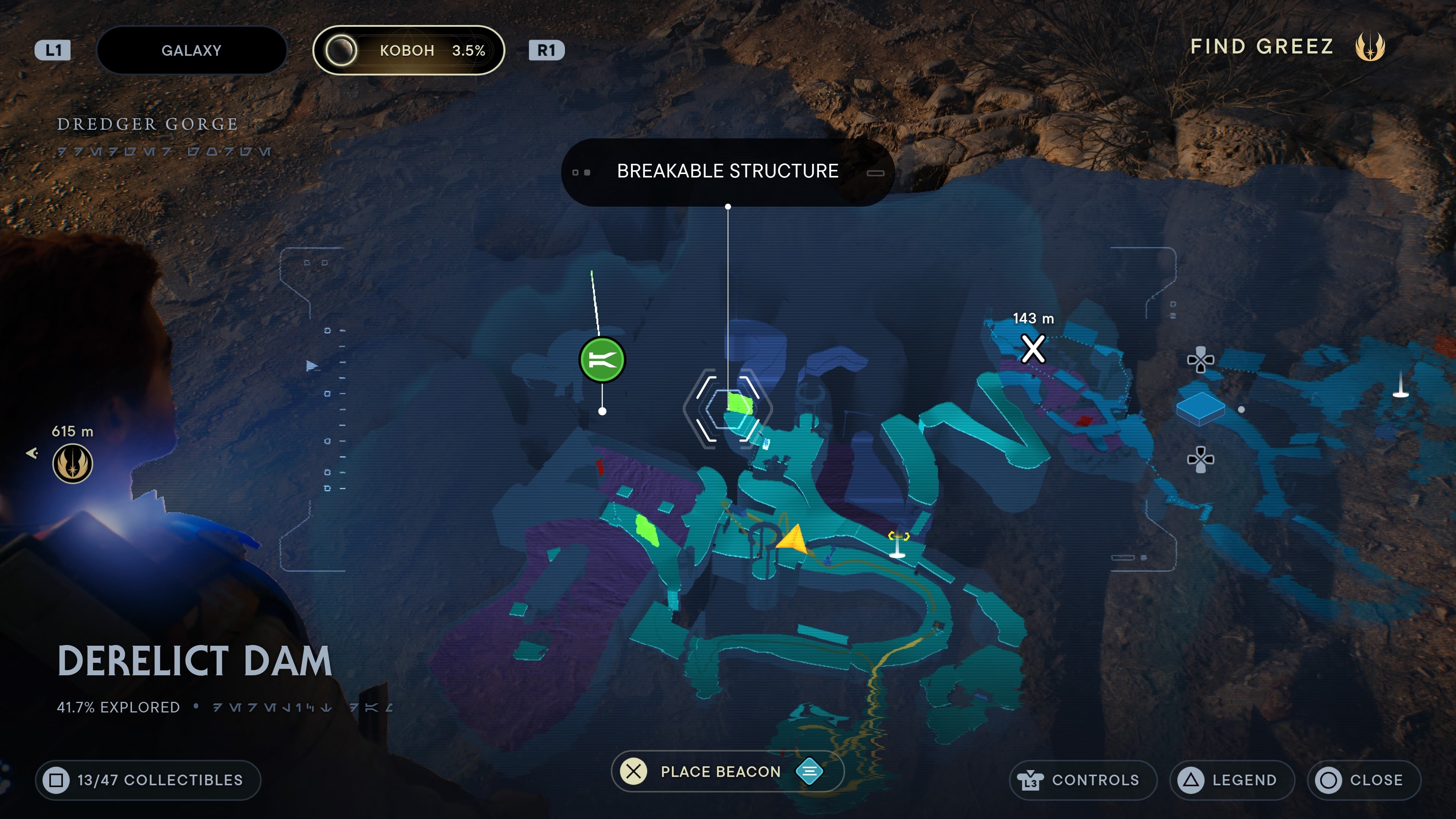 How to break Derelict Dam black wall in Star Wars Jedi: Survivor | VG247