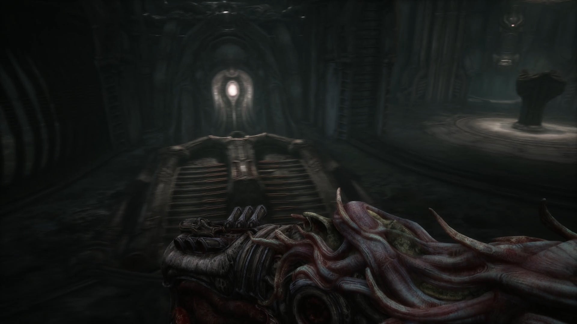 Scorn Act 5 grenade launcher boss strategy | Eurogamer.net