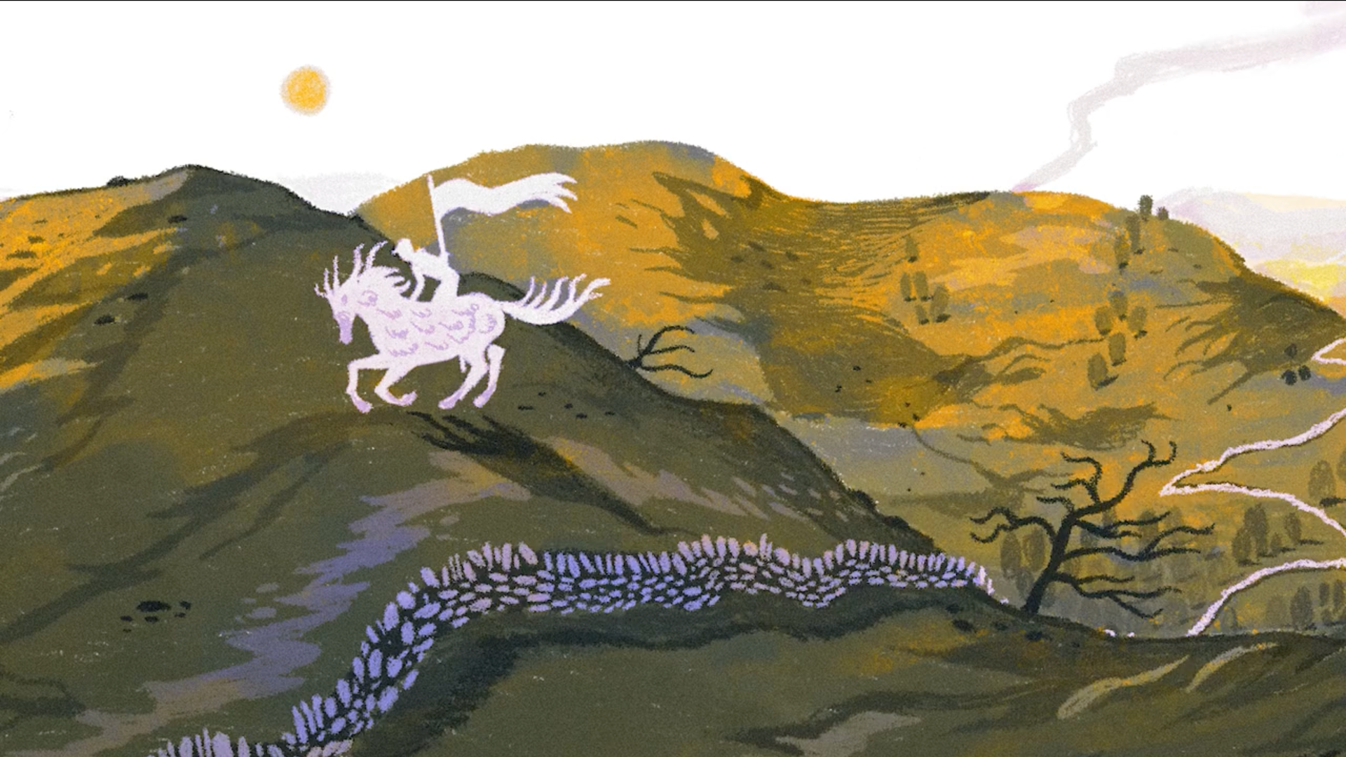 Map-drawing RPG Border Riding is The Quiet Year meets Scottish land ...