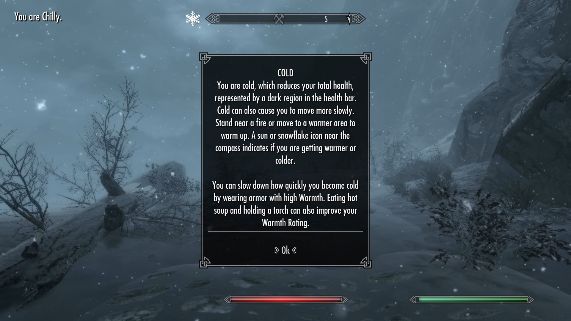 Skyrim Survival Mode Guide - Tips and Tricks, Region Temperature Map ...